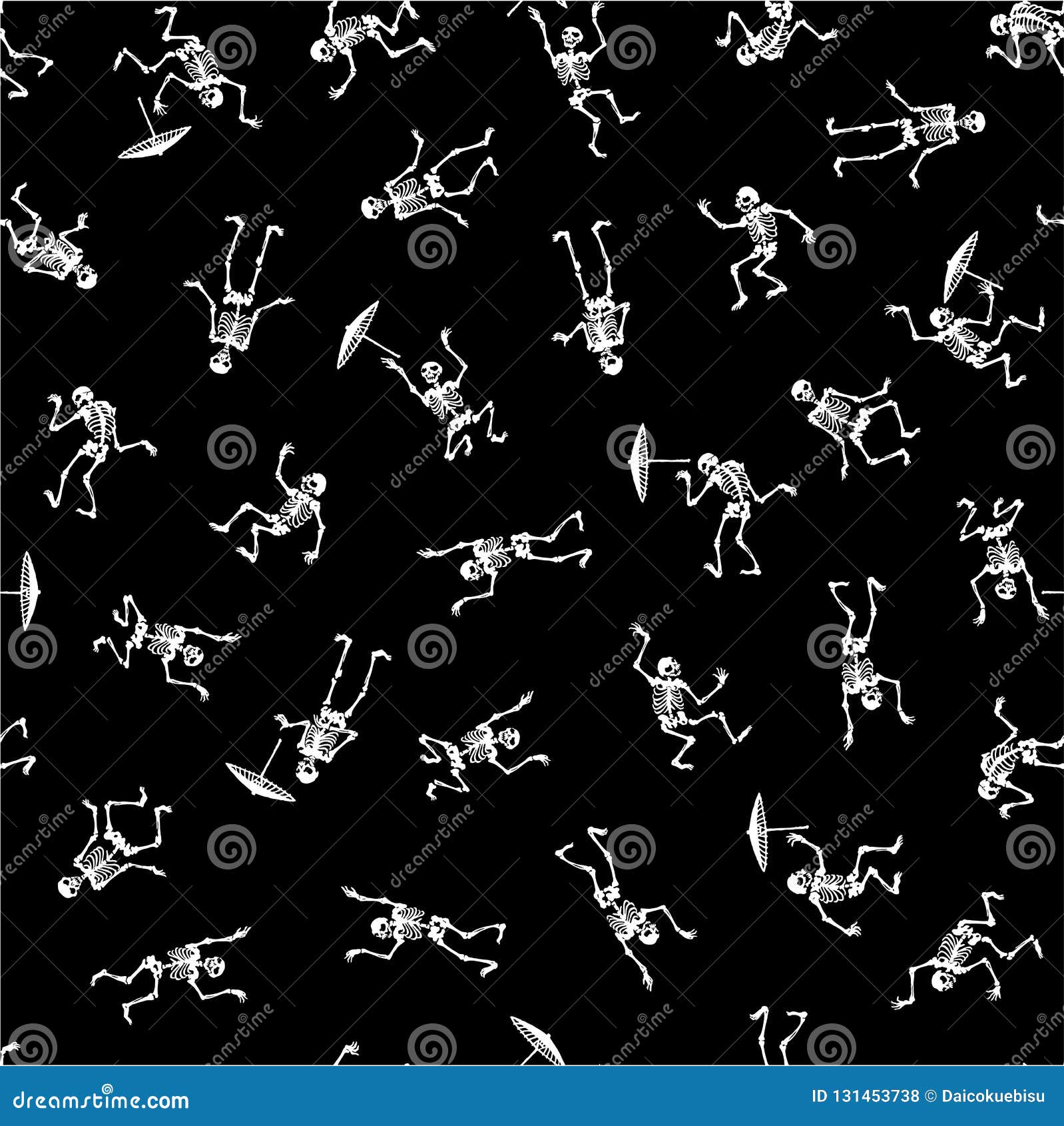 Interesting Human Bone Pattern, Stock Vector - Illustration of pose ...