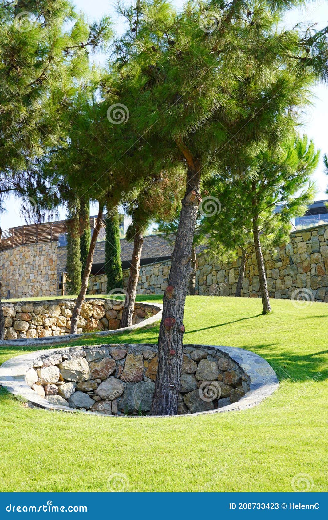 An Interesting Interior Solution - Planting of Trees in a Stone Pit in ...