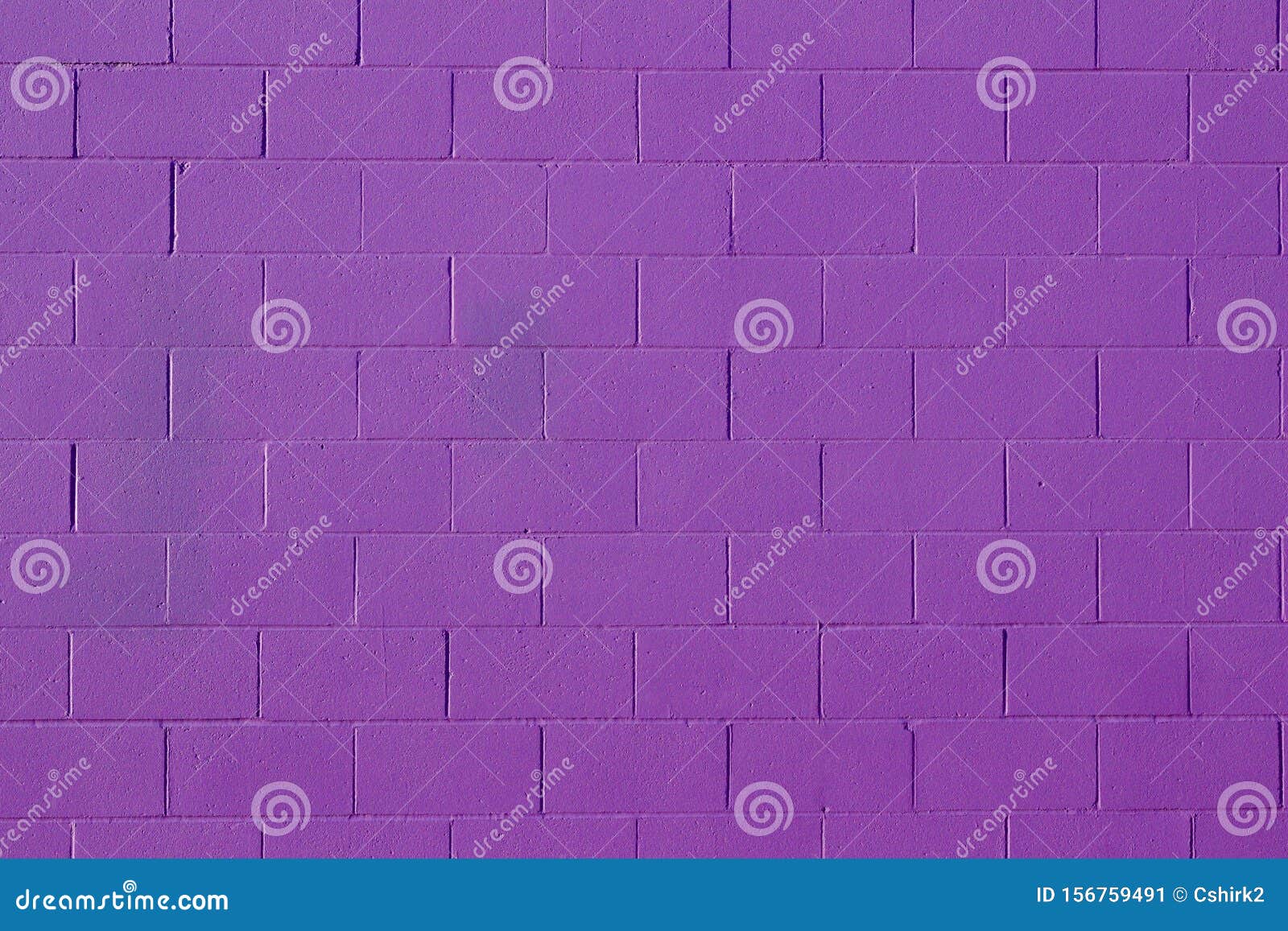 Purple Painted Cement Block Wall Texture Background Stock Image - Image ...