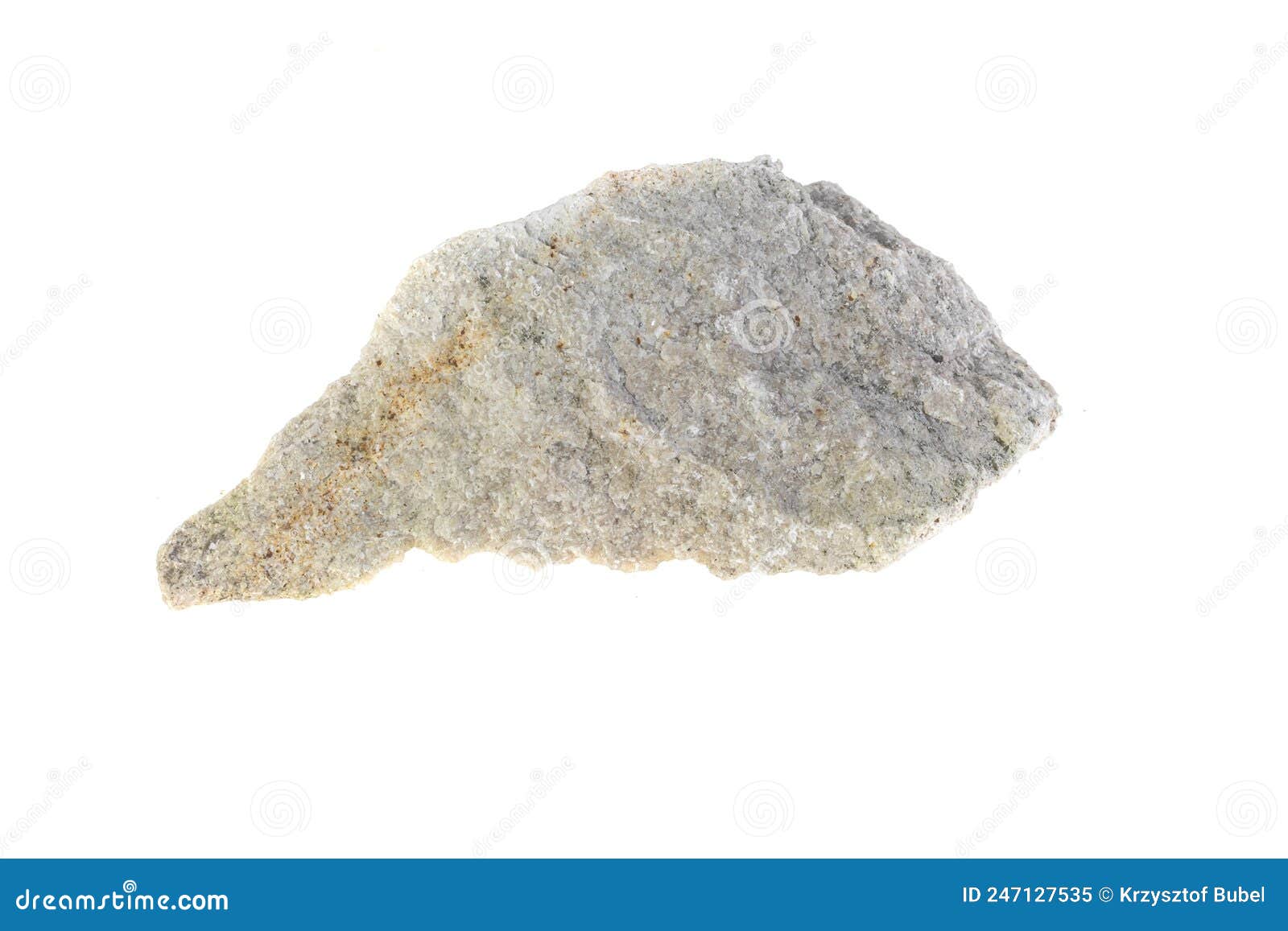 Interesting Limestone on a White Isolated Background Stock Image ...