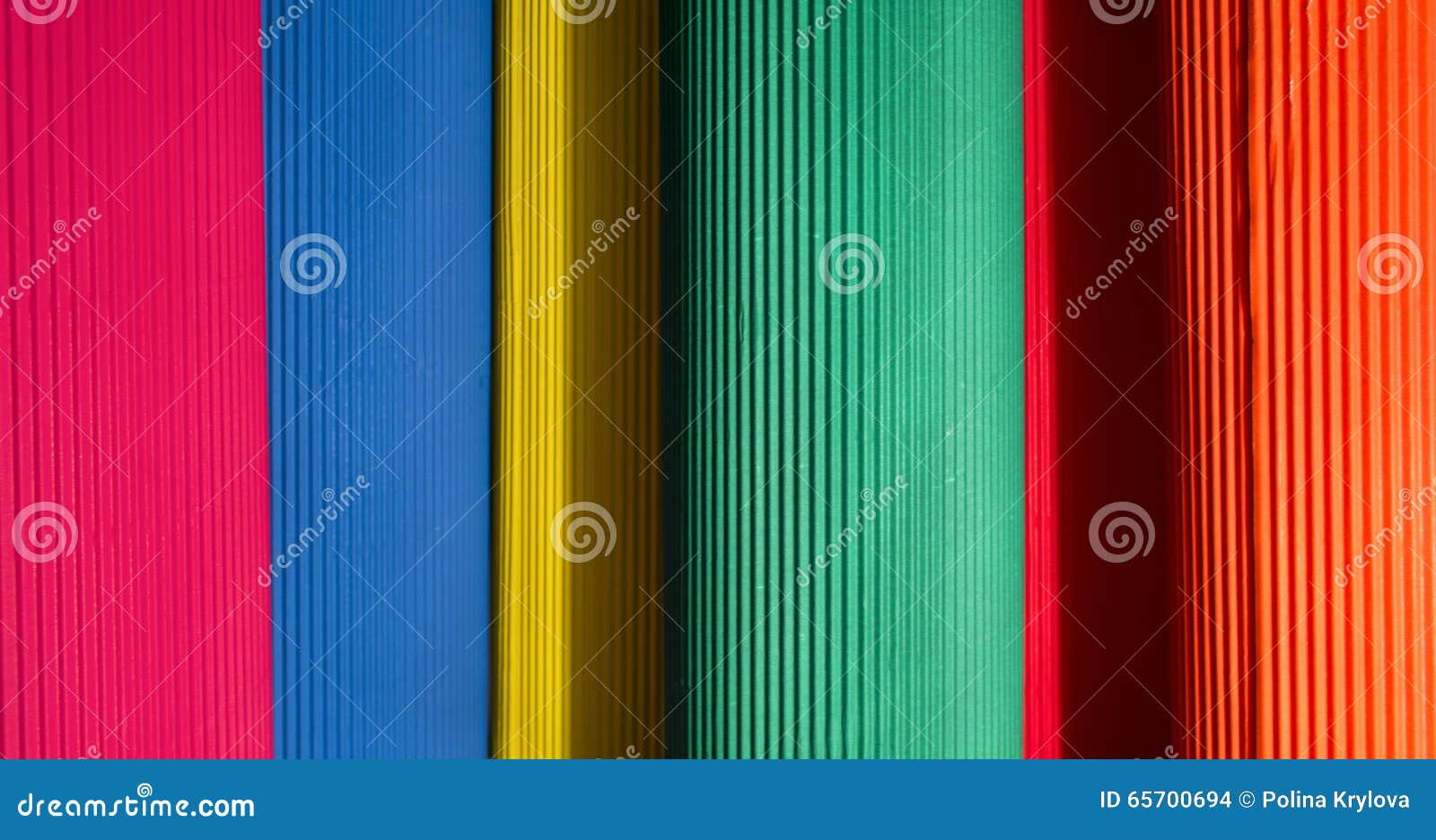 Interesting and Original Background of Colored Corrugated Paper Stock ...