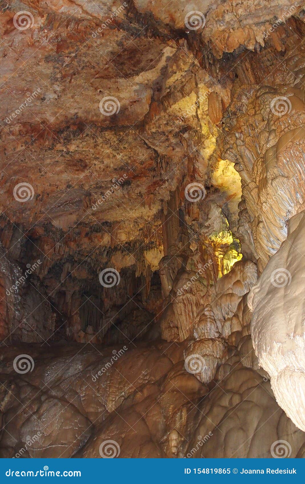 Interesting Original Cave in the Turkish Mountains with Stalactites and ...
