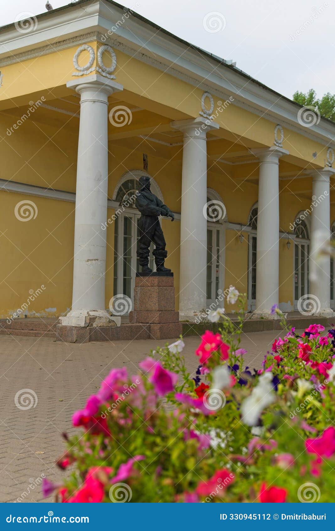 Saint Petersburg, Russia, August 7, 2024. Statue of Stalin S Pilot in ...