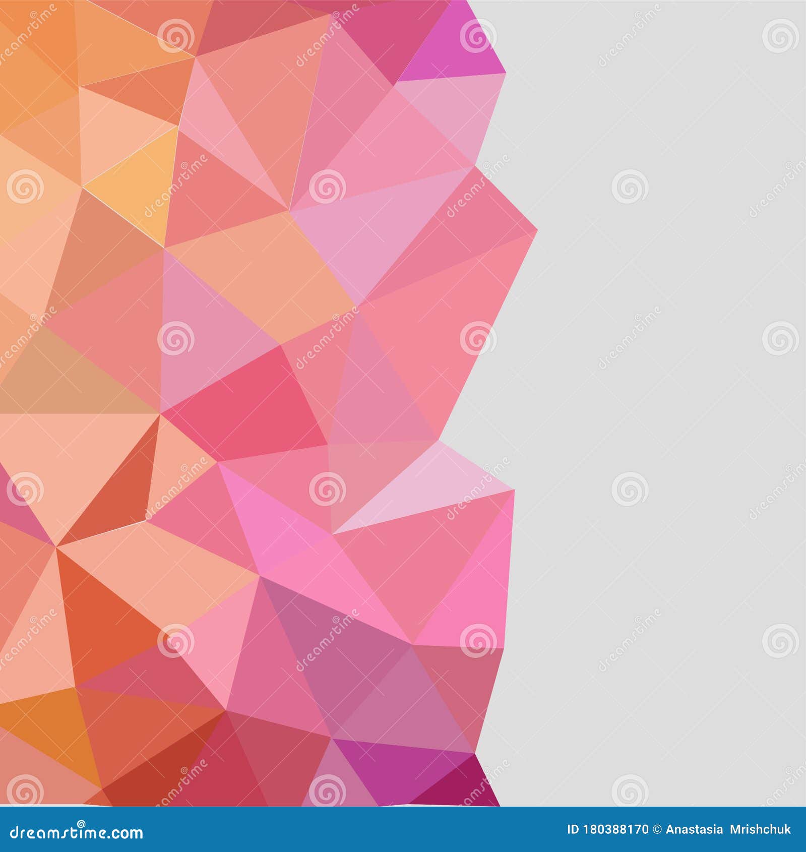 Interesting Picture of Triangles. Vector Illustration Stock ...