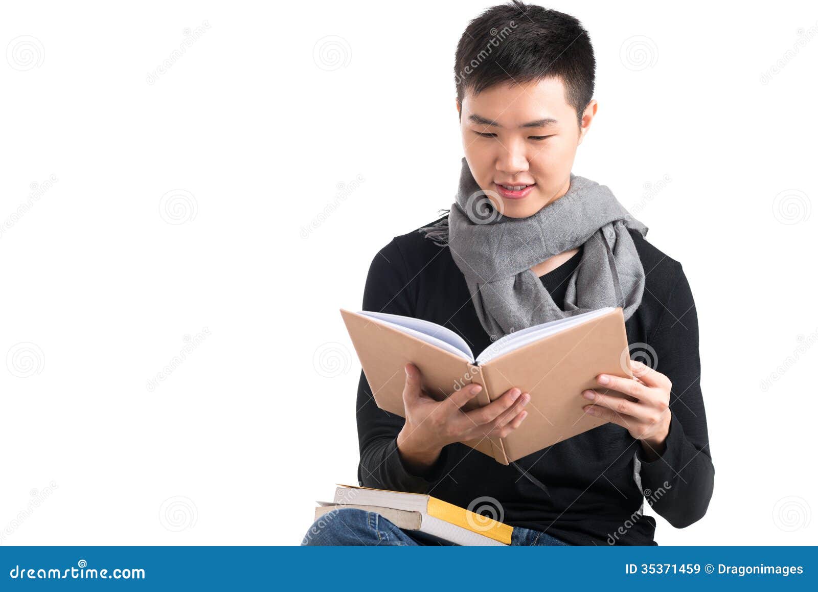 Interesting reading stock image. Image of holding, cutout - 35371459