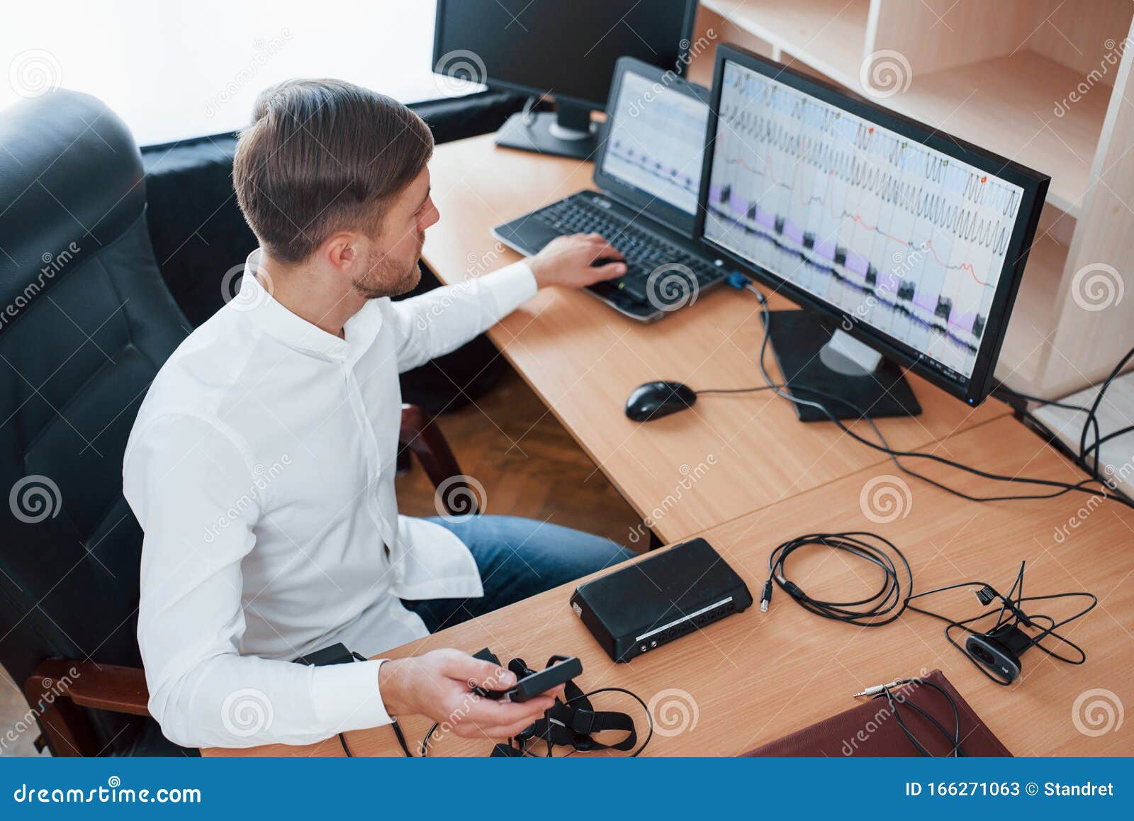 Interesting Results. Polygraph Examiner Works in the Office with His ...