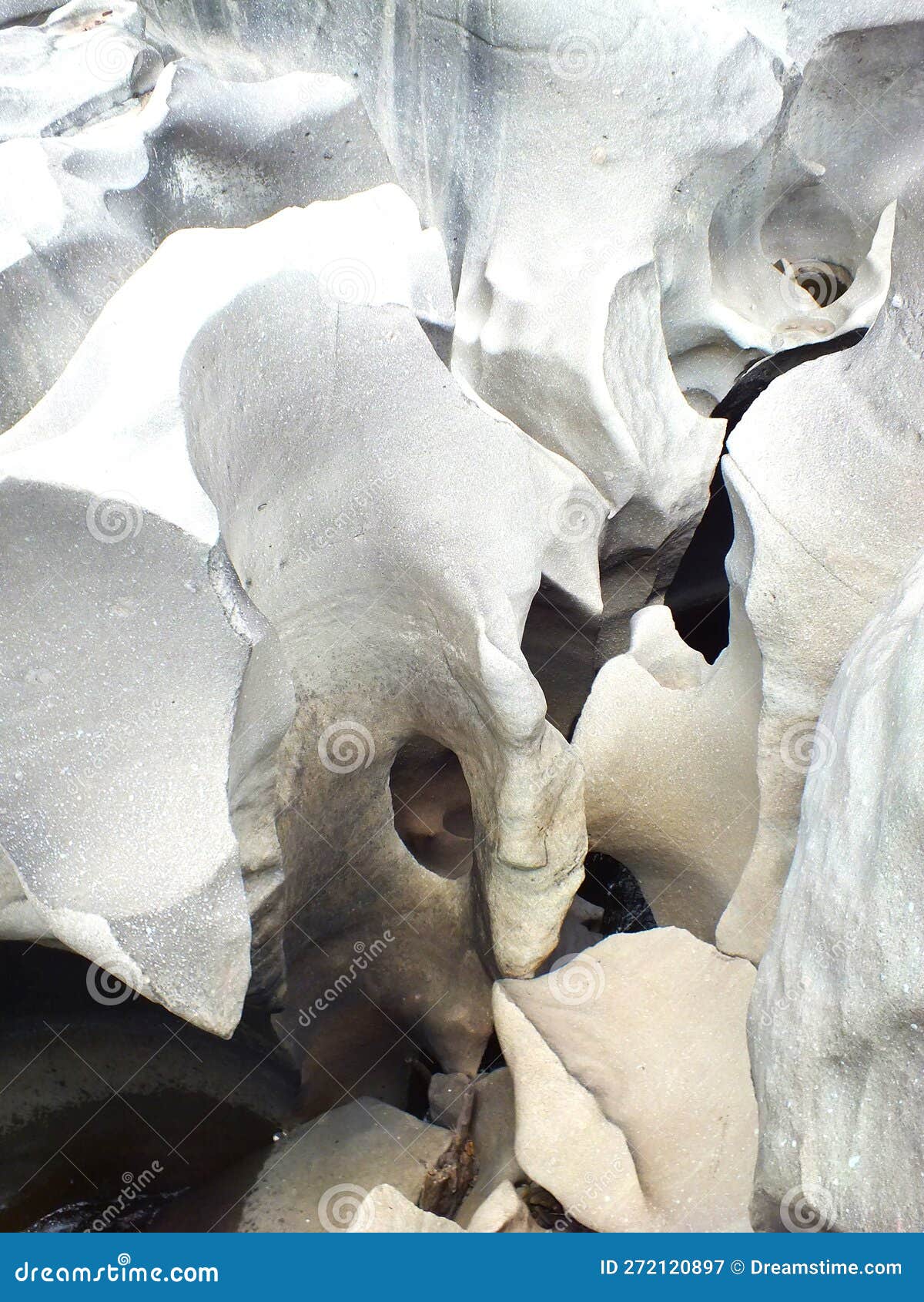 Interesting River Spiky Rocky Landscape Stock Image - Image of mountain ...