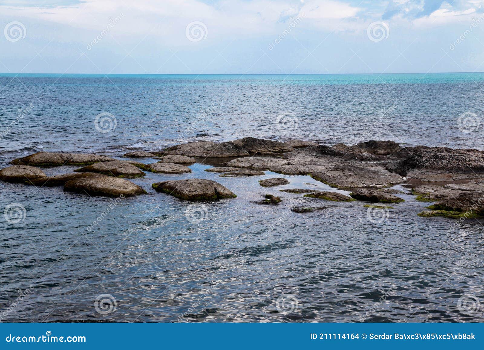 Interesting Rock Formations at the Calm Seaside, Rocks by the Ocean ...