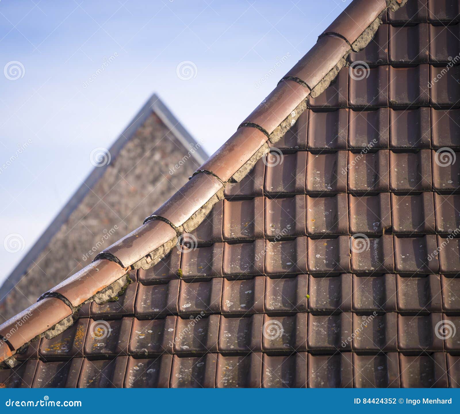 Interesting rooftop scene stock photo. Image of rooftop - 84424352