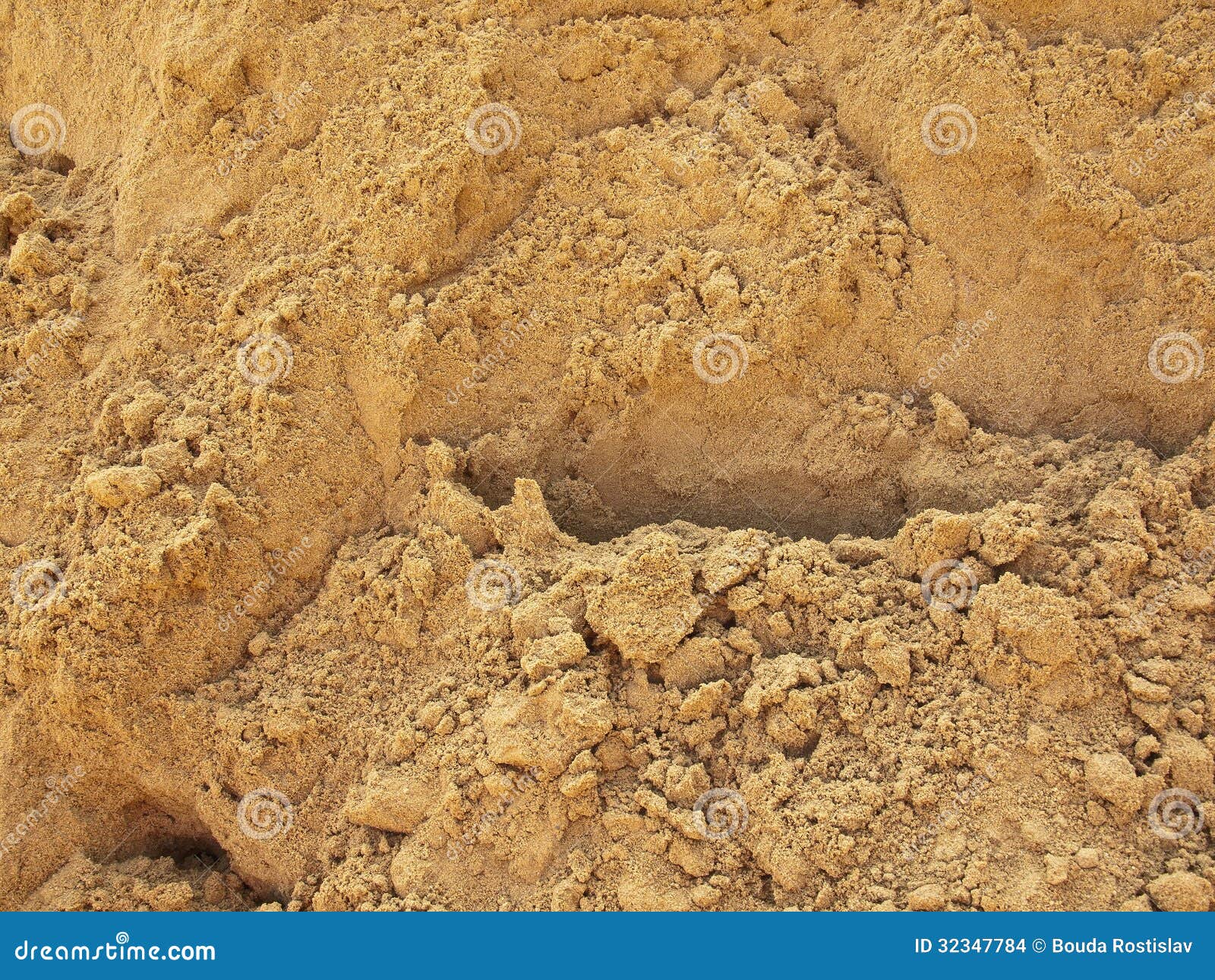 Interesting Sand Dune Detail Stock Photo - Image of desolate, coastal ...