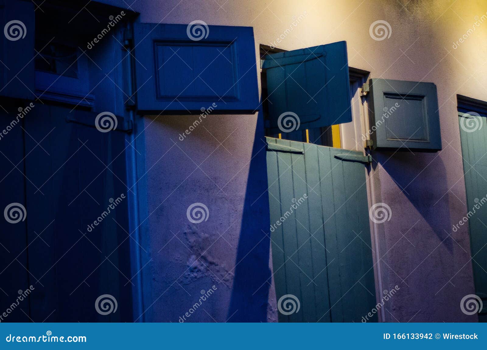 Interesting Shot of Light Playing with the Walls and Windows Opening ...