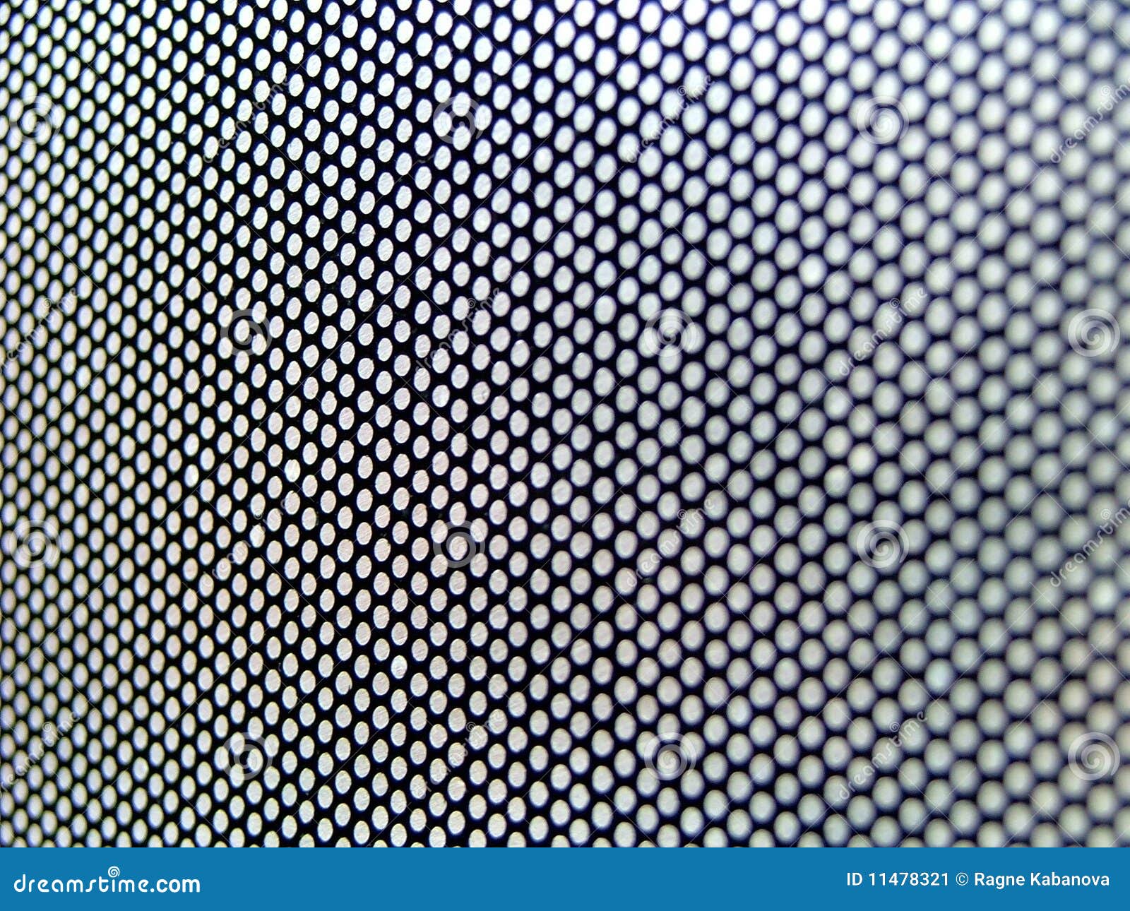 Interesting Thin Metallic Perforated Surface Stock Image - Image of ...