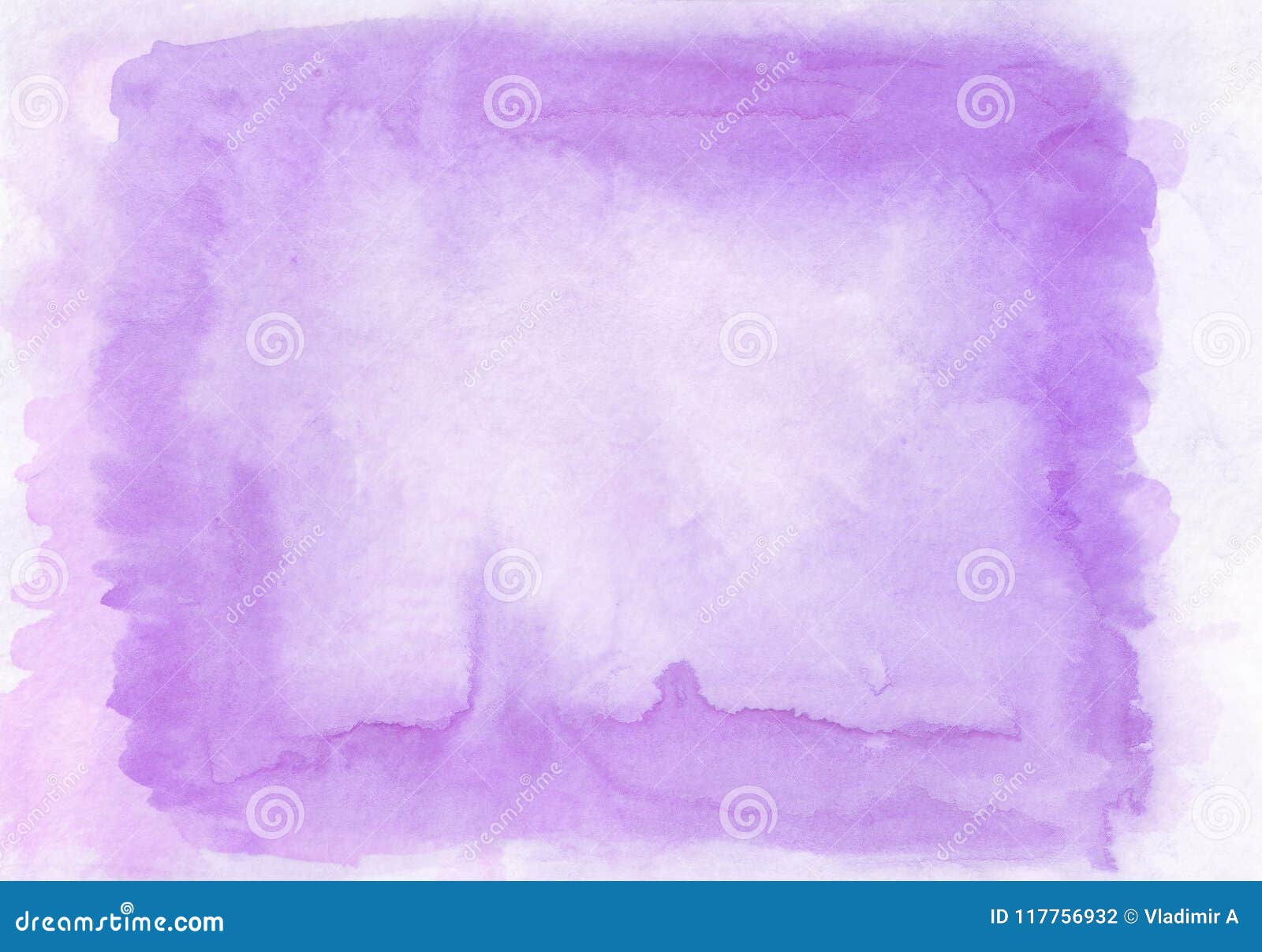 Interesting Two Layer Lilac and Violet Watercolour Horizontal Gradient ...
