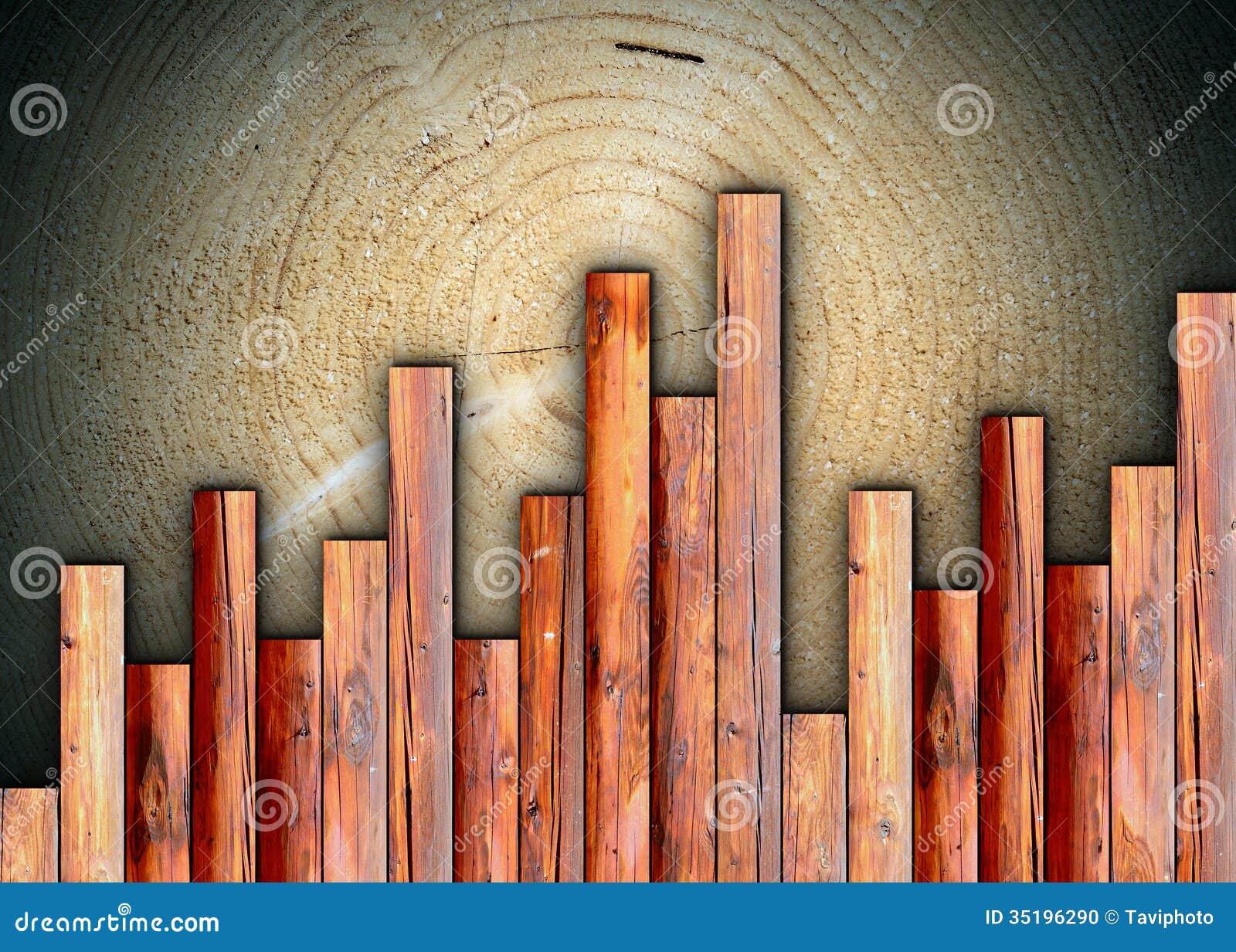 Interesting wood finishing stock illustration. Illustration of panel ...