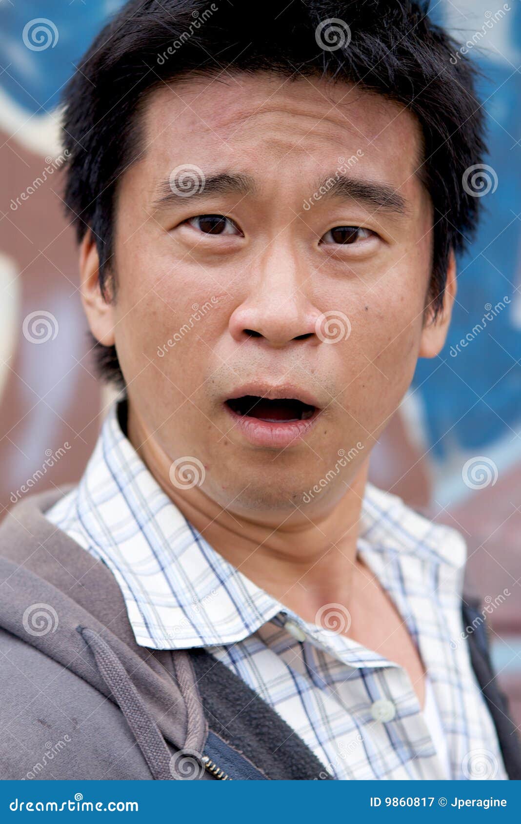 Interestng Asian Man stock image. Image of hair, honest - 9860817