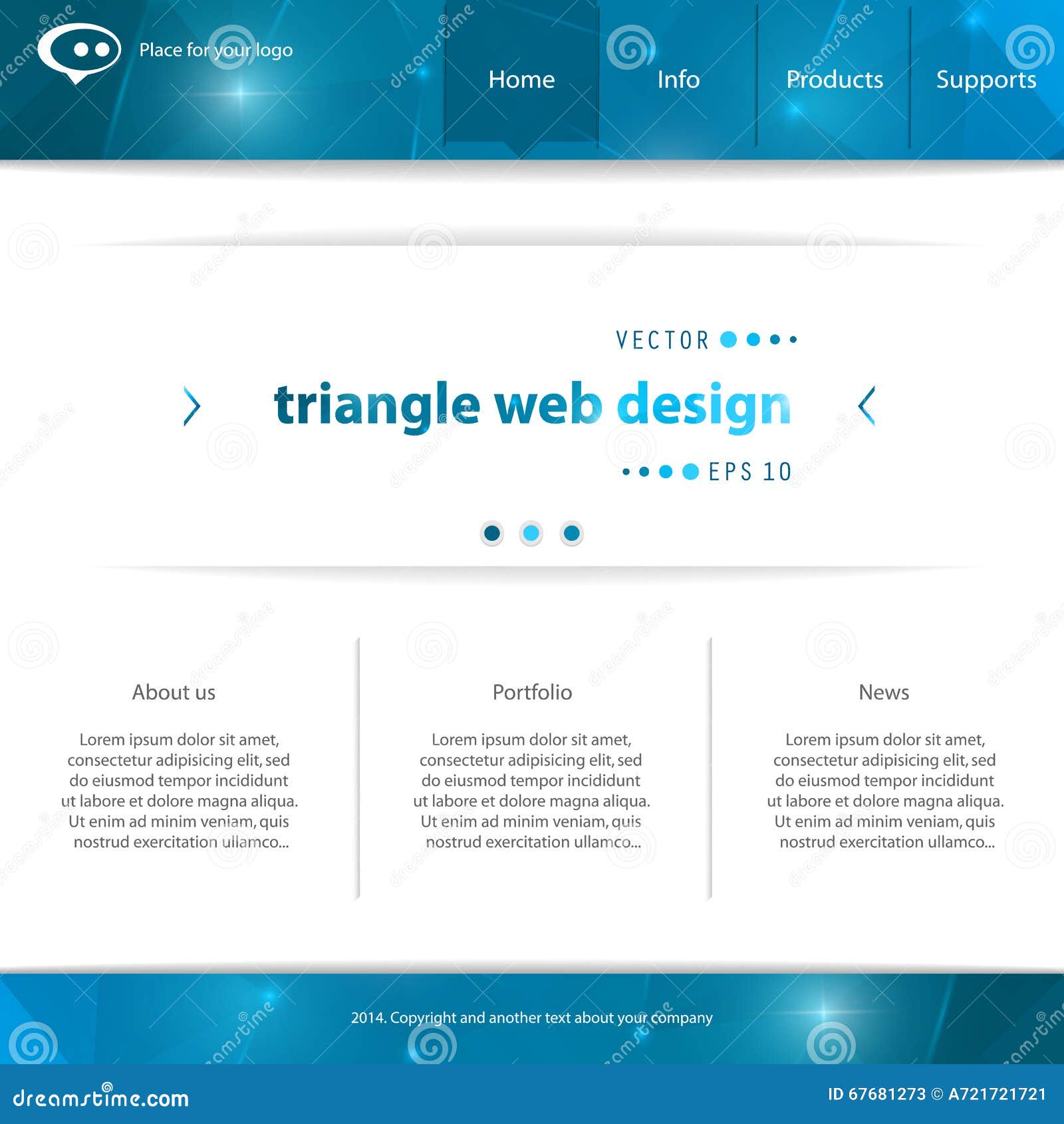 Interfaccia di web illustrazione vettoriale. Illustrazione di piano ...