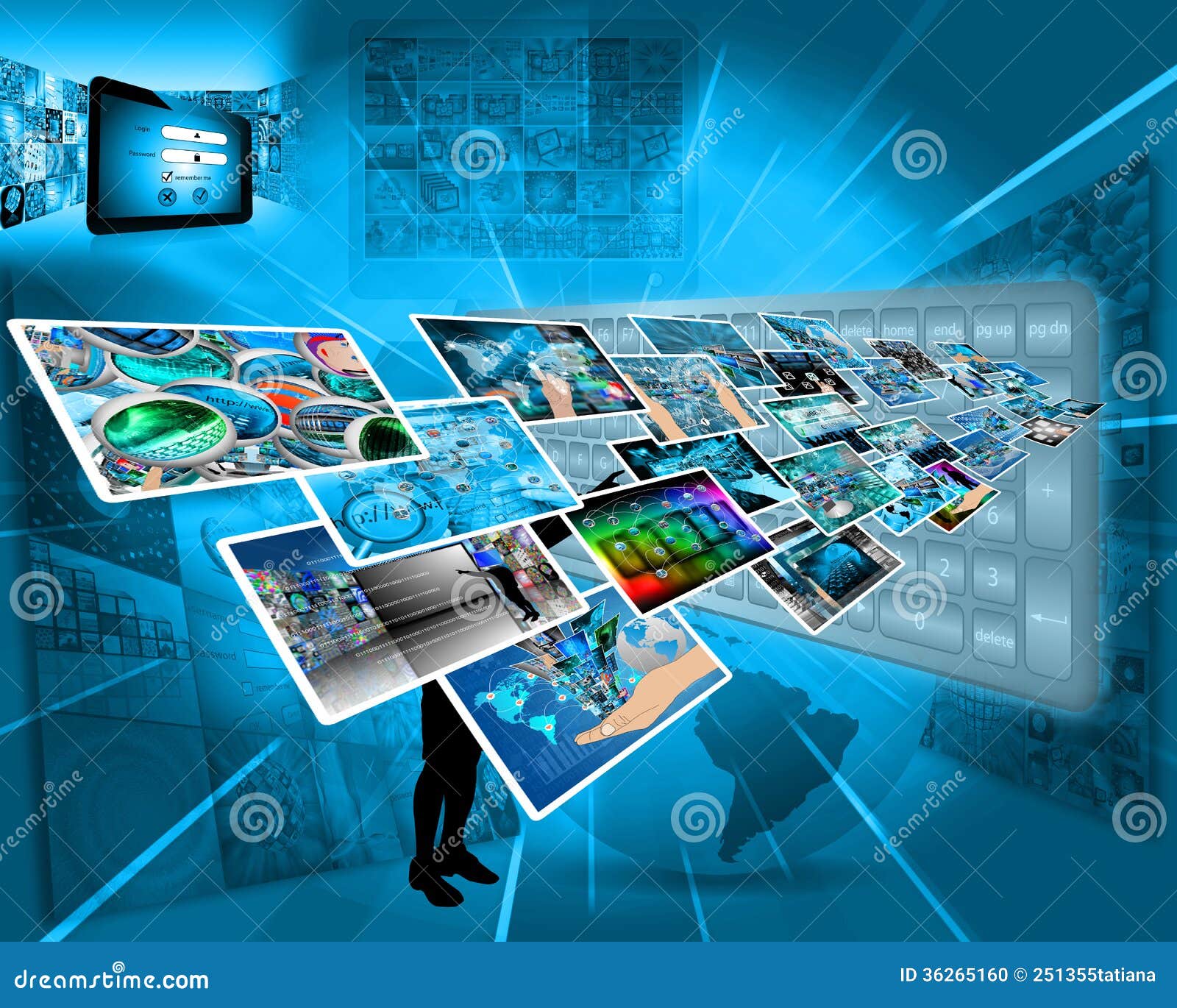 Interface stock illustration. Illustration of electronic - 36265160