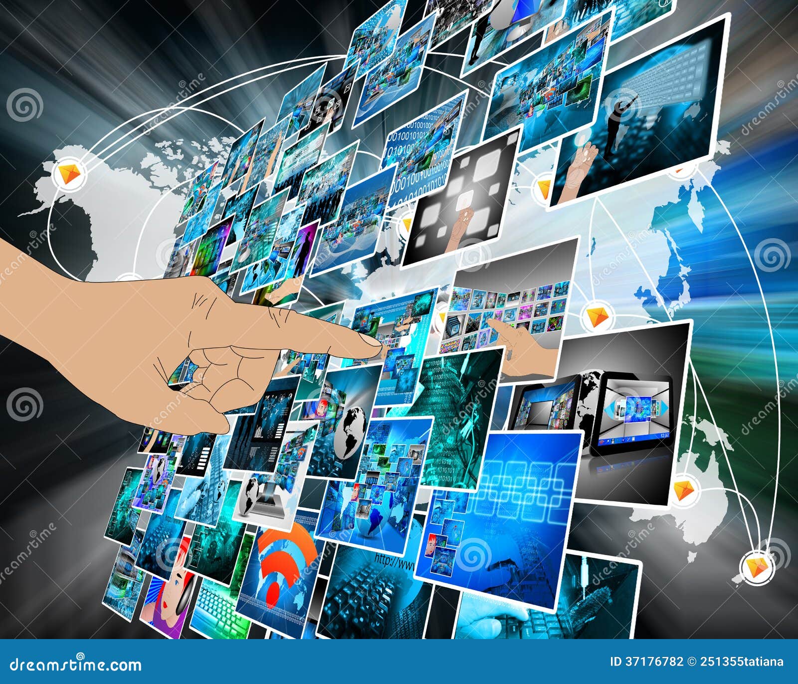 Interface stock illustration. Illustration of information - 37176782