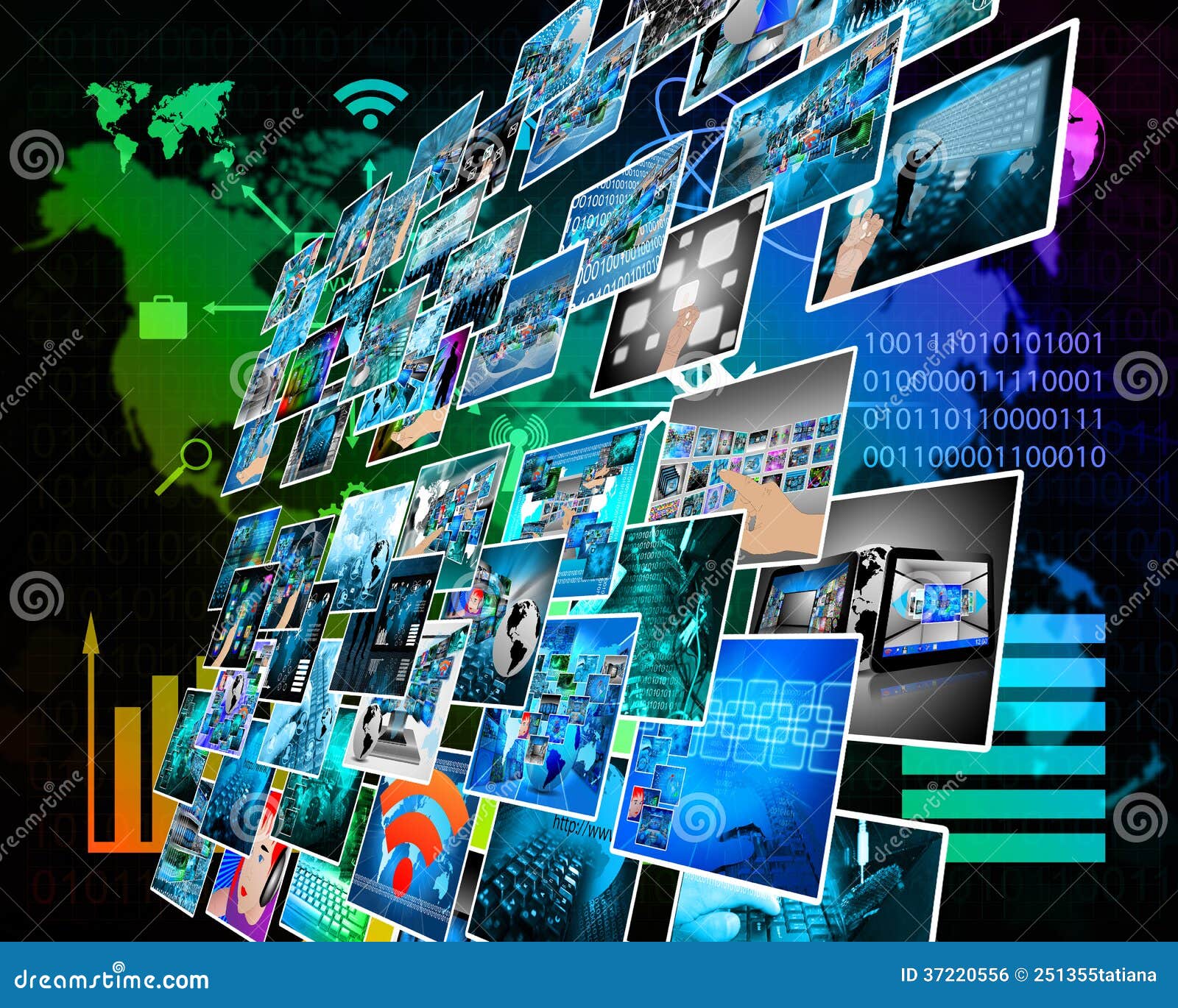 Interface stock photo. Image of digital, computer, information - 37220556