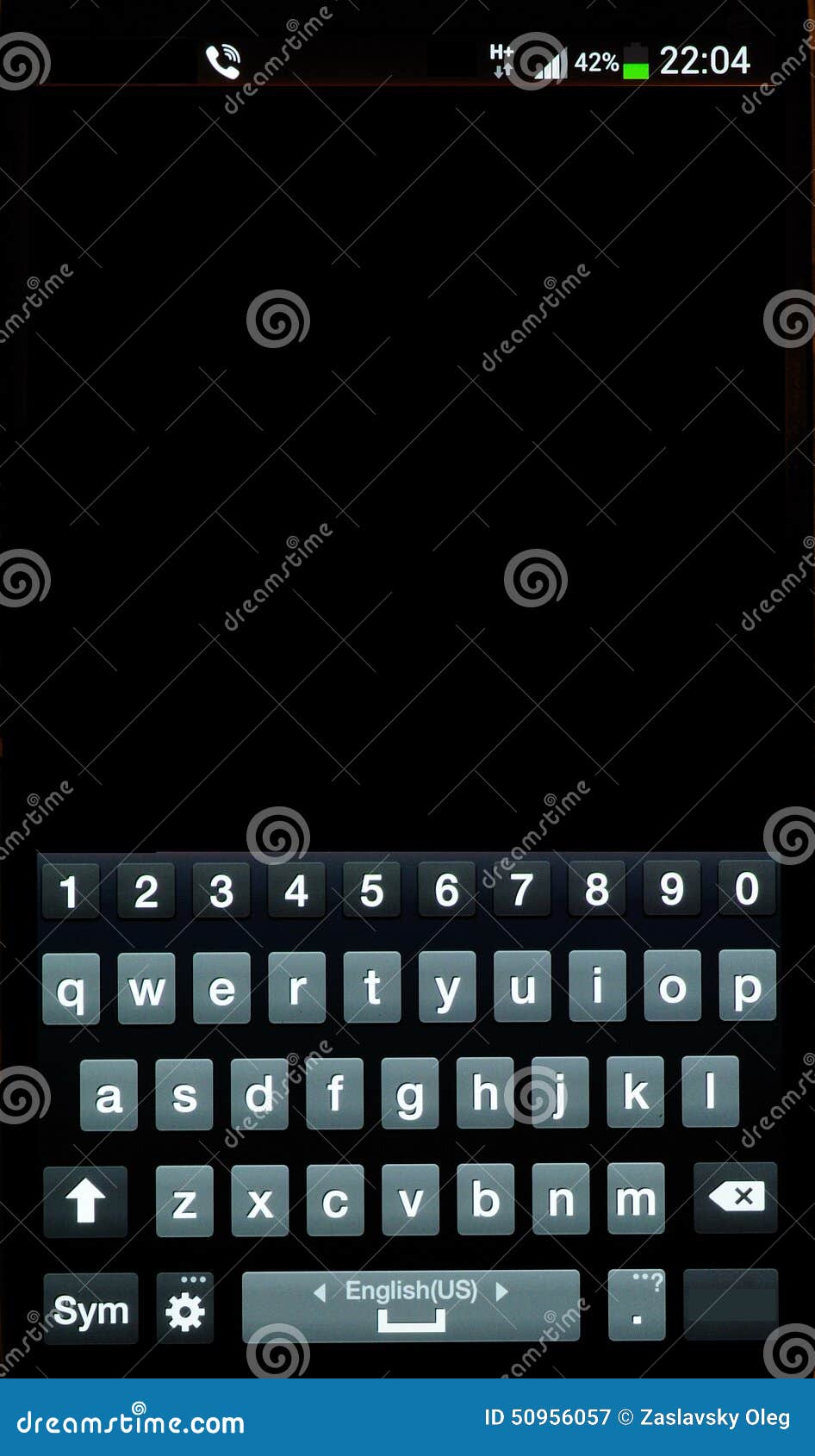 Interface. stock image. Image of phone, character, digit - 50956057