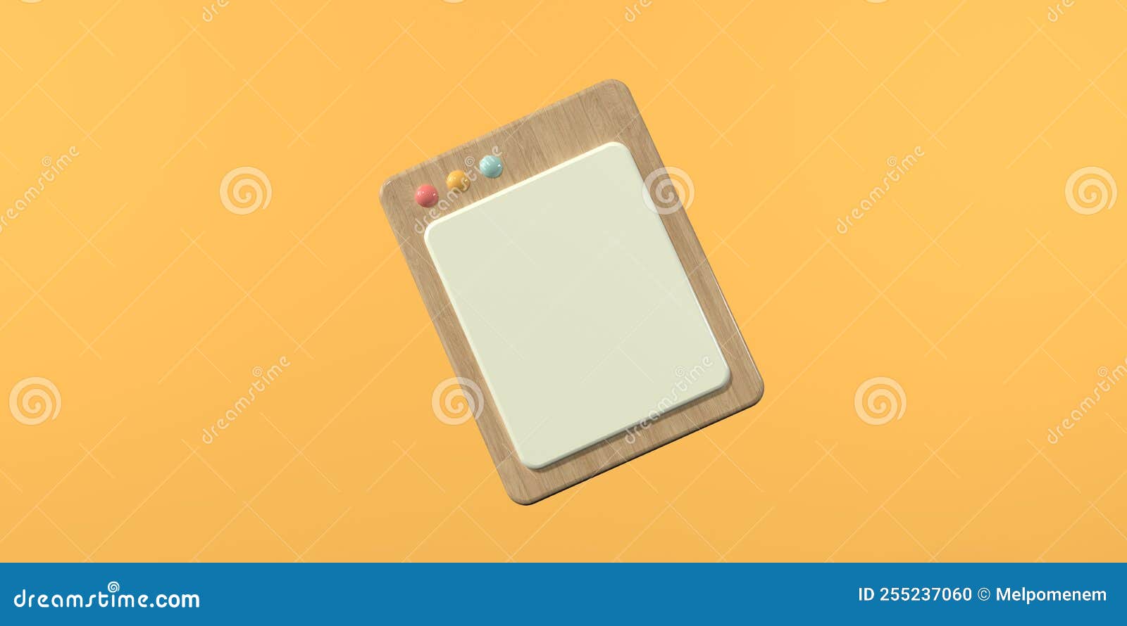 Interface of Computer Screen - 3D Render Illustration Stock Photo ...