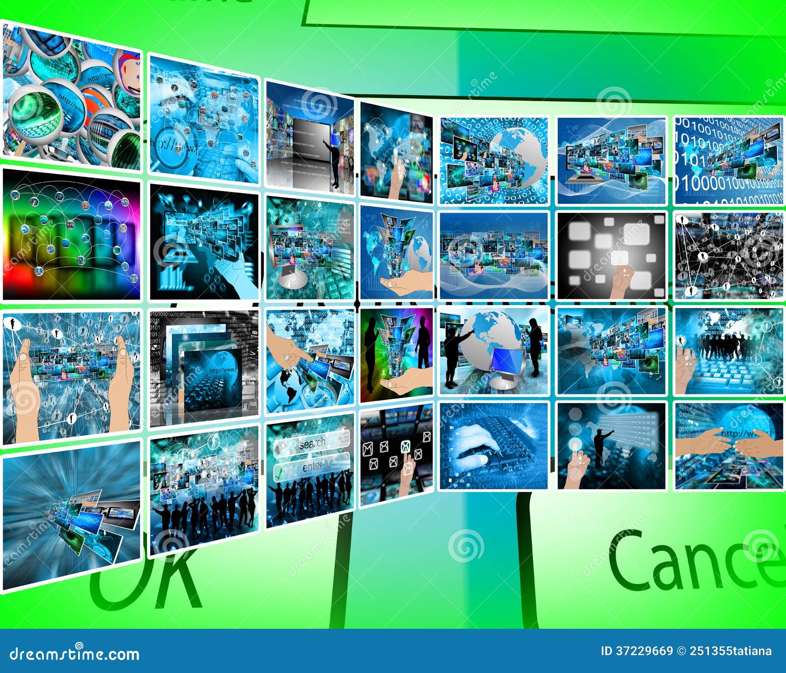 Interface d'Internet image stock. Image of affaires, images - 37229669