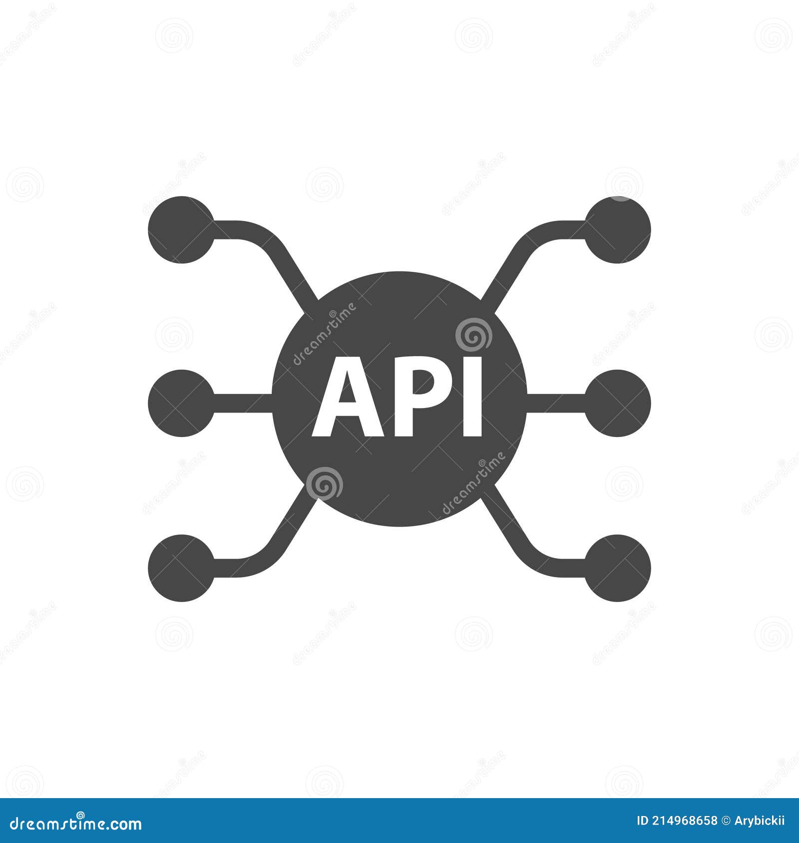 Interface De Programmation D'application Api Illustration de Vecteur ...