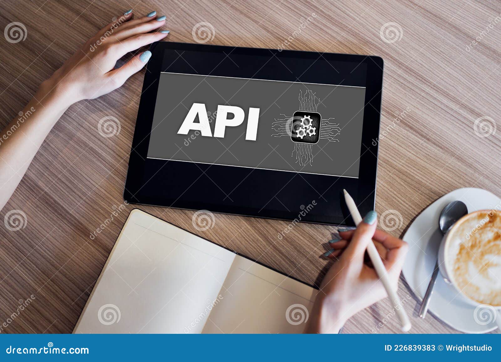 Interface De Programmation D'applications Api. Concept Internet Et ...