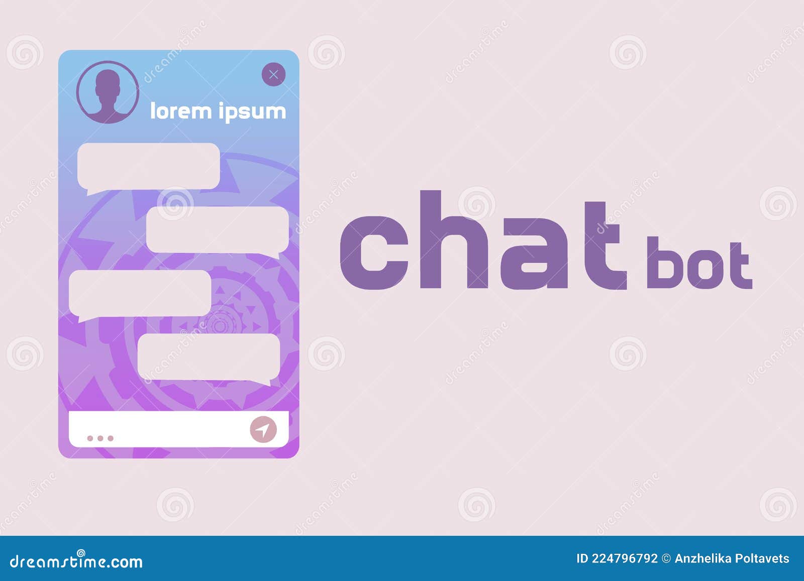 Interface of the Dialog Box Site, the Form of Questions for User ...