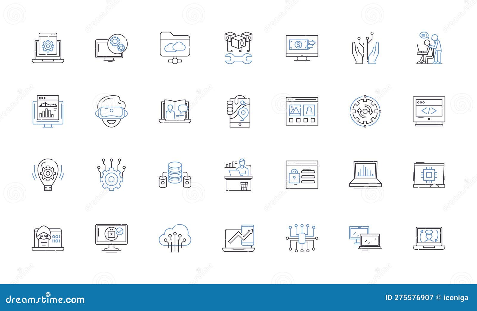 Interface Line Icons Collection. Intuitive, Responsive, Modern, Sleek ... Interface Line Icons Collection. Intuitive, Responsive, Modern, Sleek ...