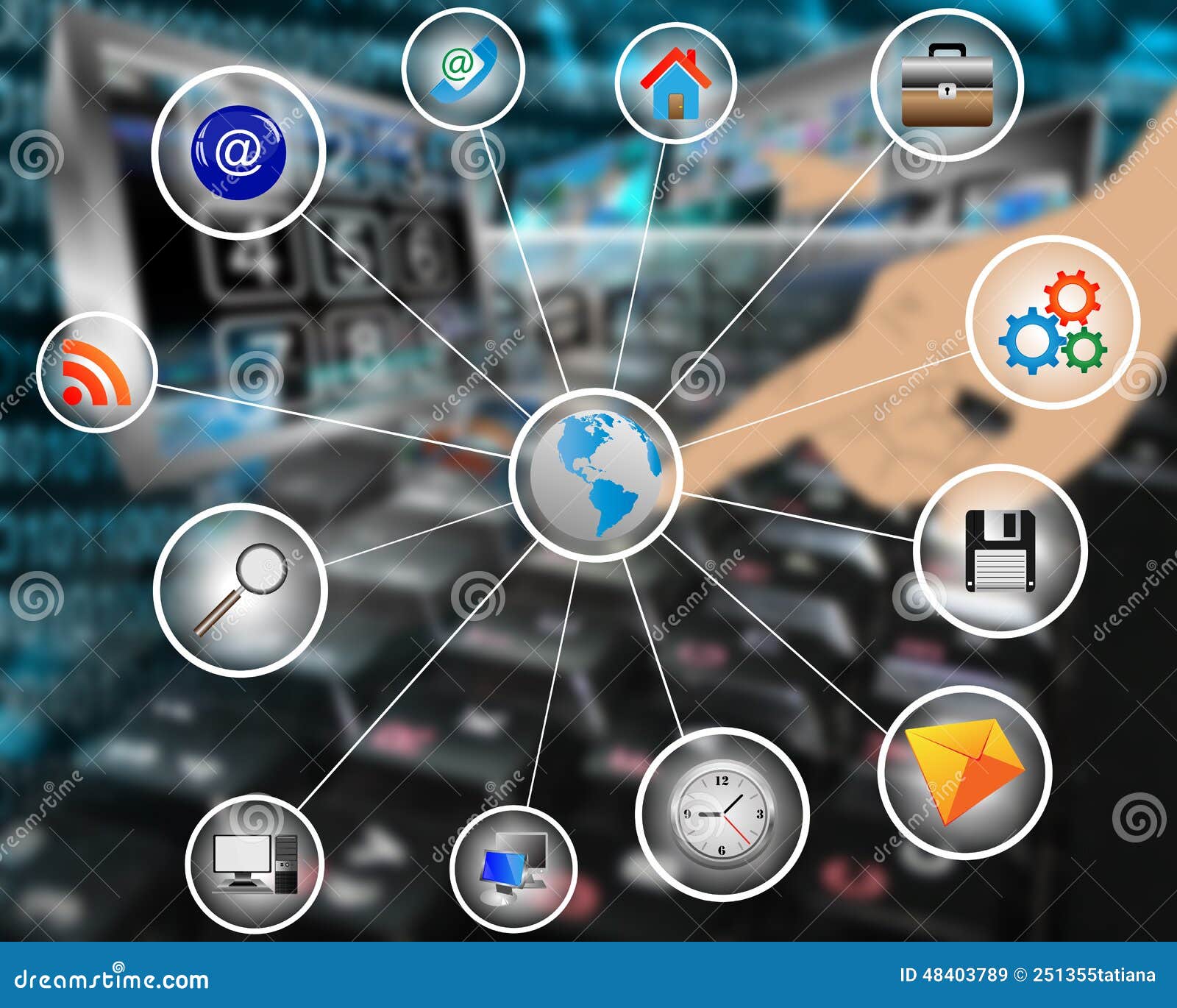 Interface stock illustration. Illustration of display - 48403789