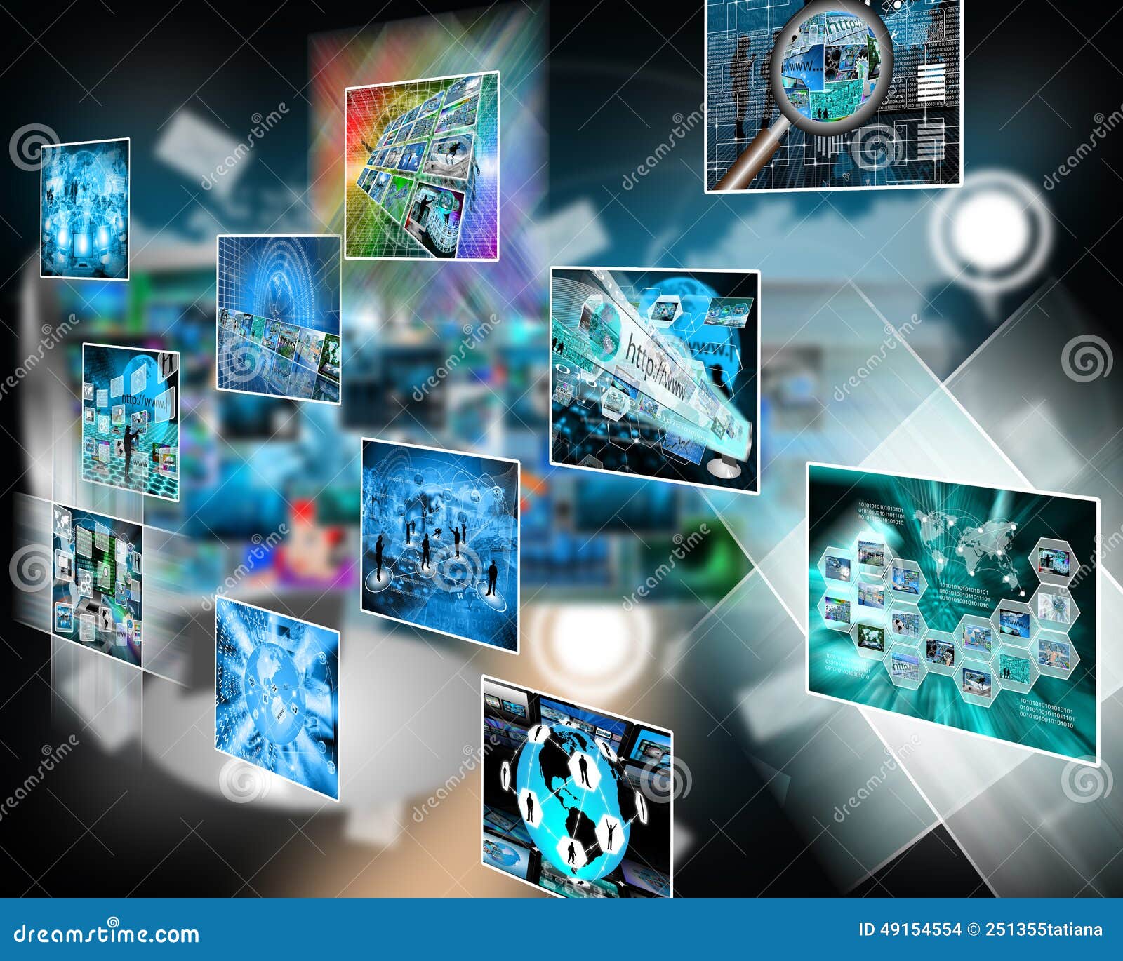 Interface stock photo. Image of global, interface, multimedia - 49154554