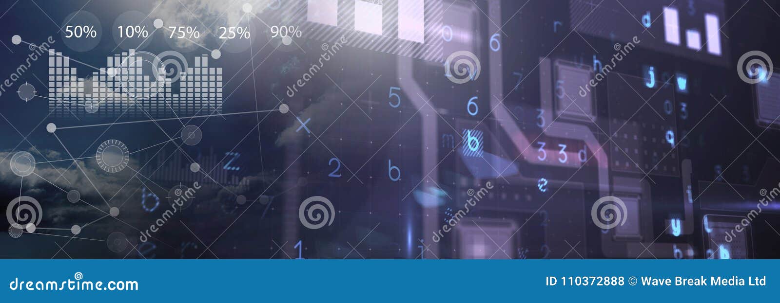 Interface Overlay of Connection Statistics Graphics with Computers ...