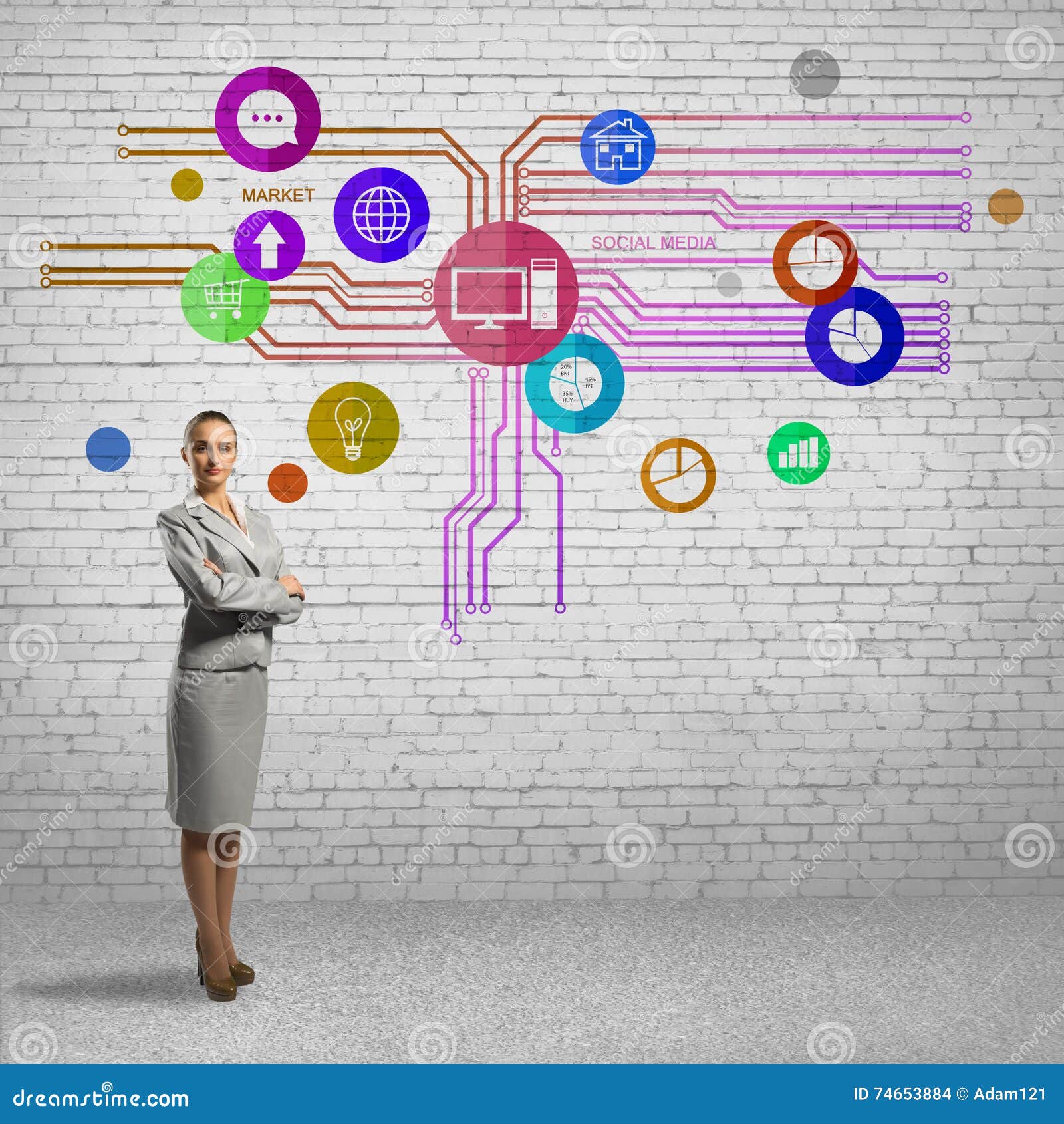 Interface Presentation Stock Photo | CartoonDealer.com #74653884