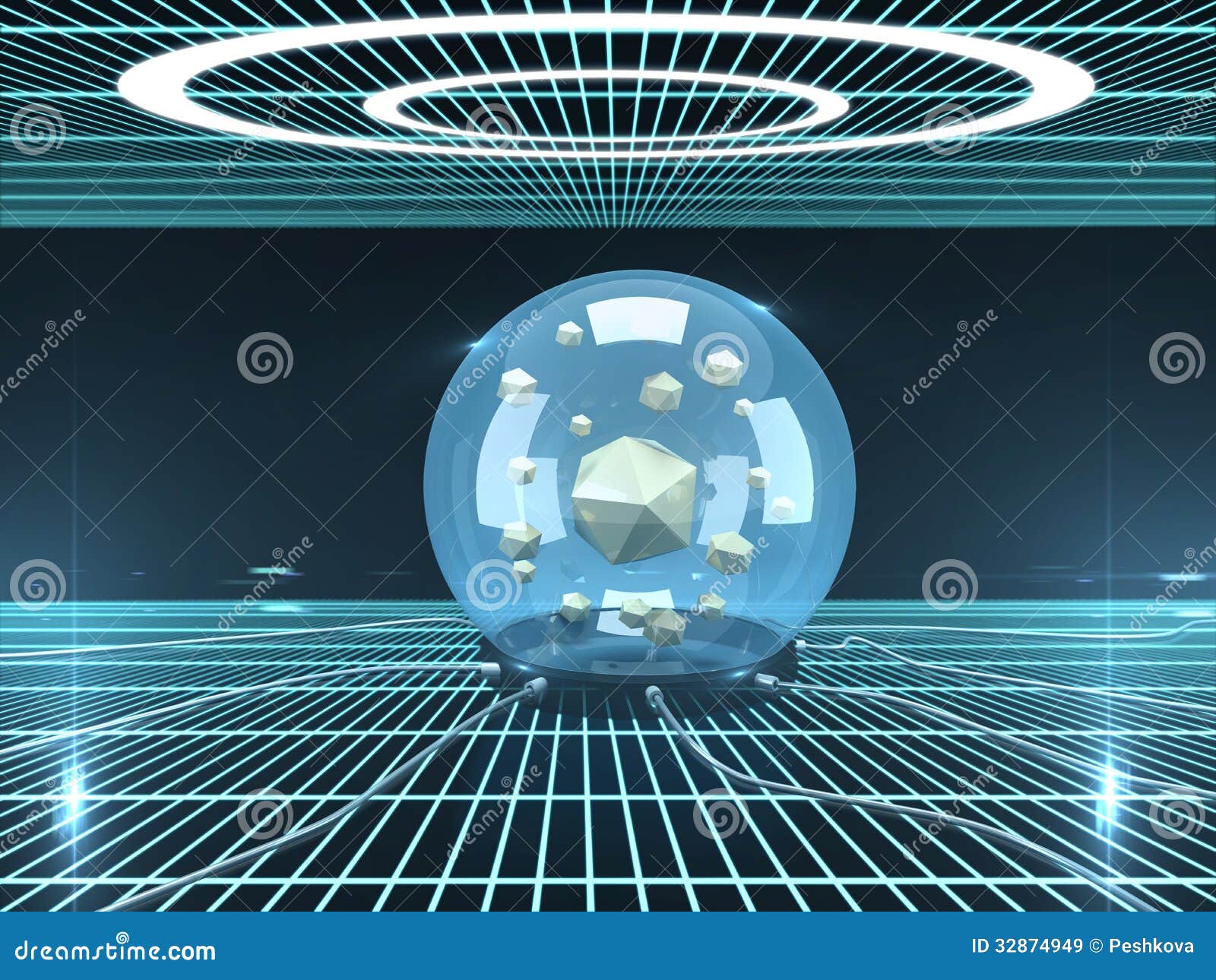 Interface world stock illustration. Illustration of connect - 32874949