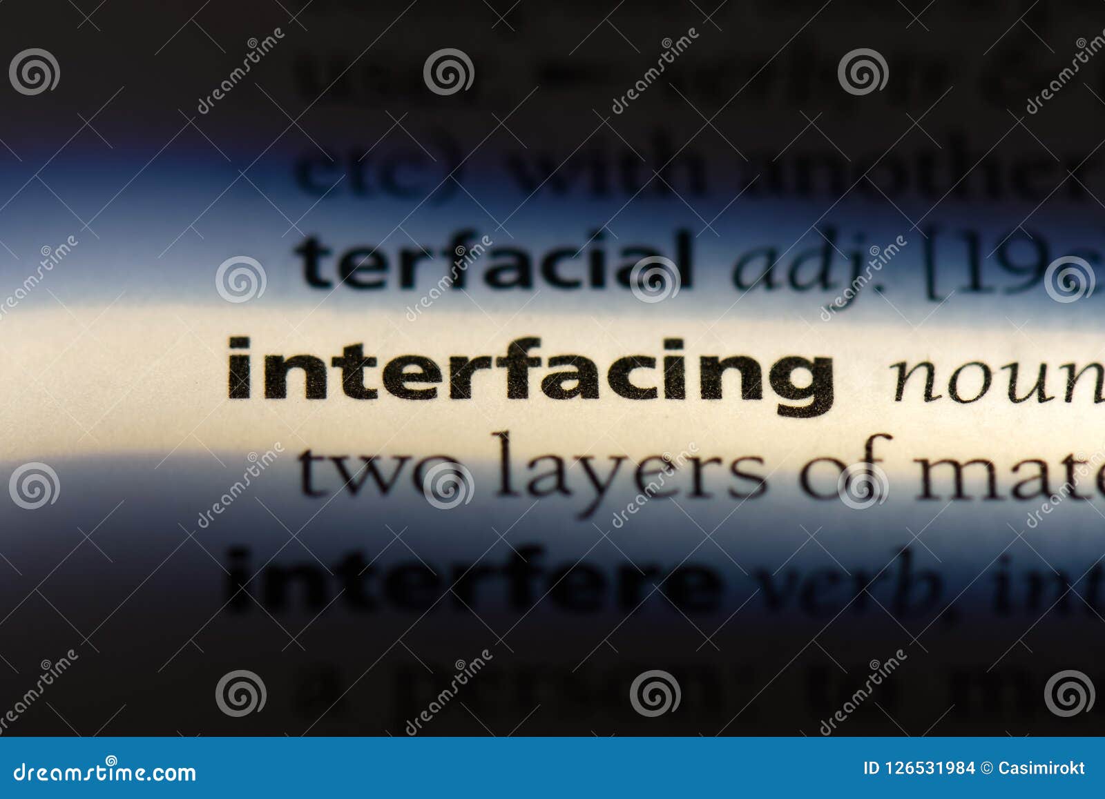 Interfacing stock photo. Image of text, interfacing - 126531984
