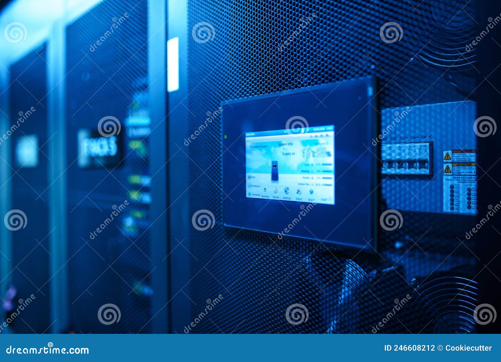 Interfaz De Panel De Control Foto de archivo - Imagen de eléctrico ...