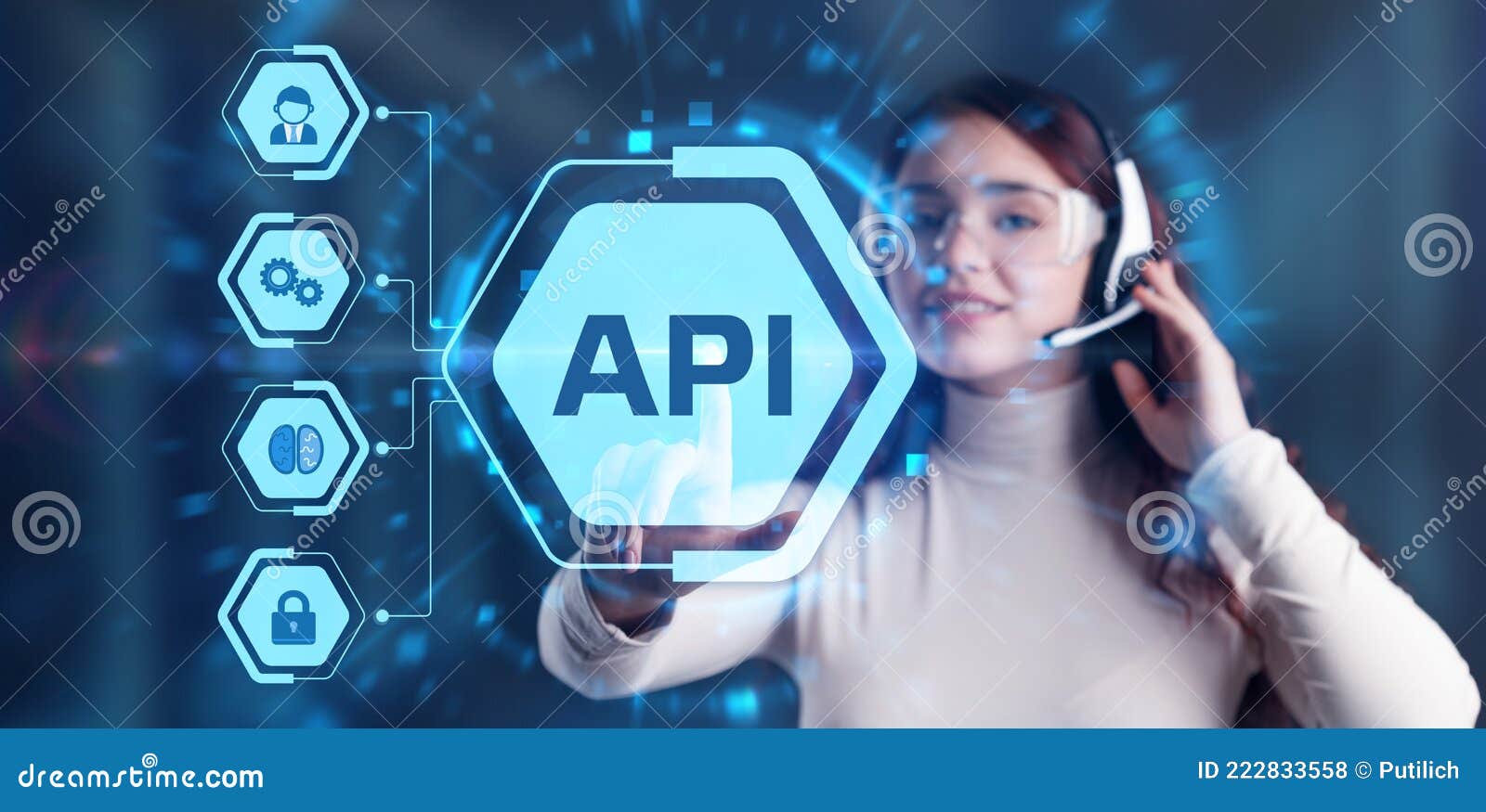 Interfaz De Programación De Aplicaciones Api. Herramienta De Desarrollo ...