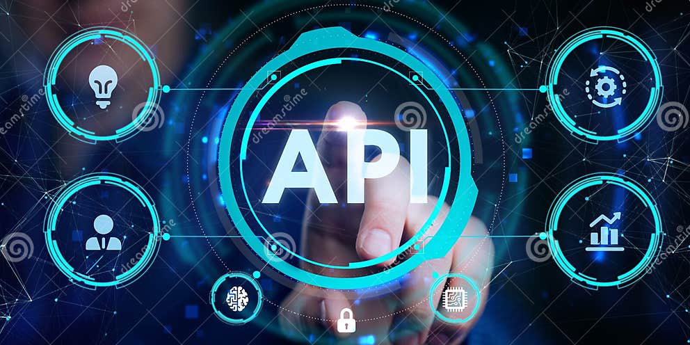 Interfaz De Programación De Aplicaciones Api. Herramienta De Desarrollo De Software. Concepto De ...