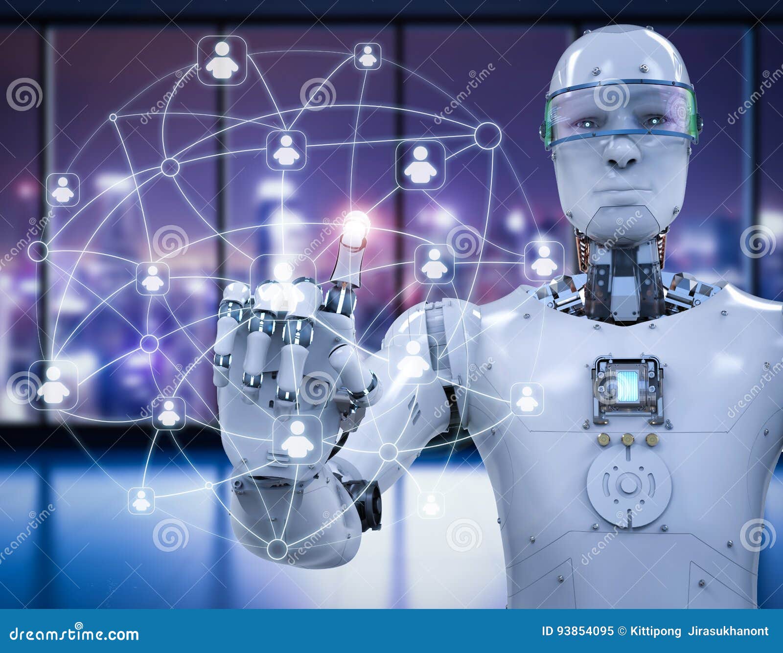 Interfaz de red social stock de ilustración. Ilustración de social ...