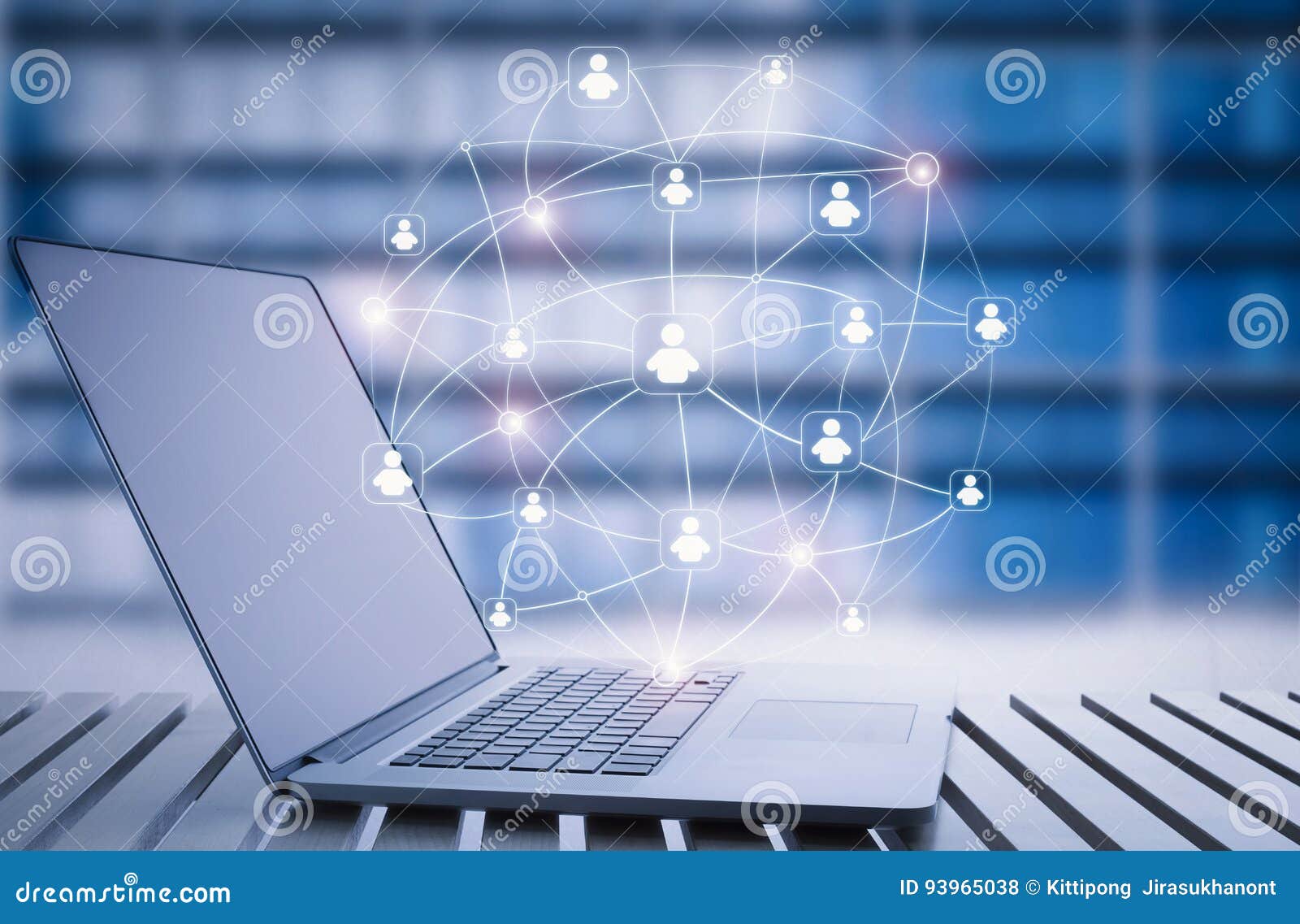 Interfaz de red social stock de ilustración. Ilustración de cuaderno ...