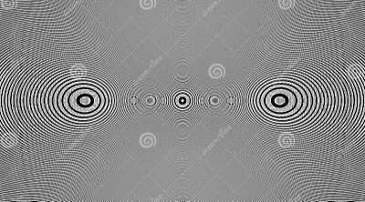 Interference moire pattern stock photo. Image of black - 31595368