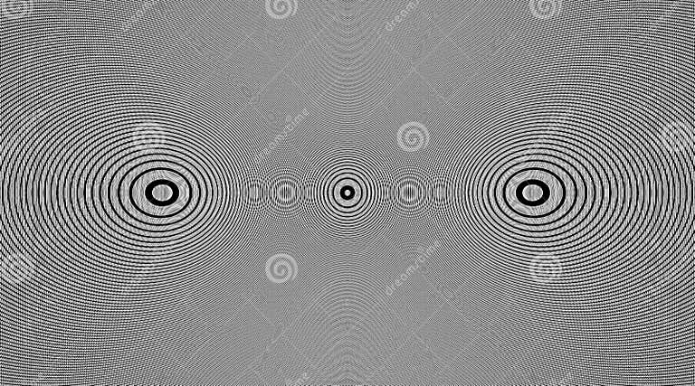Interference moire pattern stock photo. Image of black - 31595368