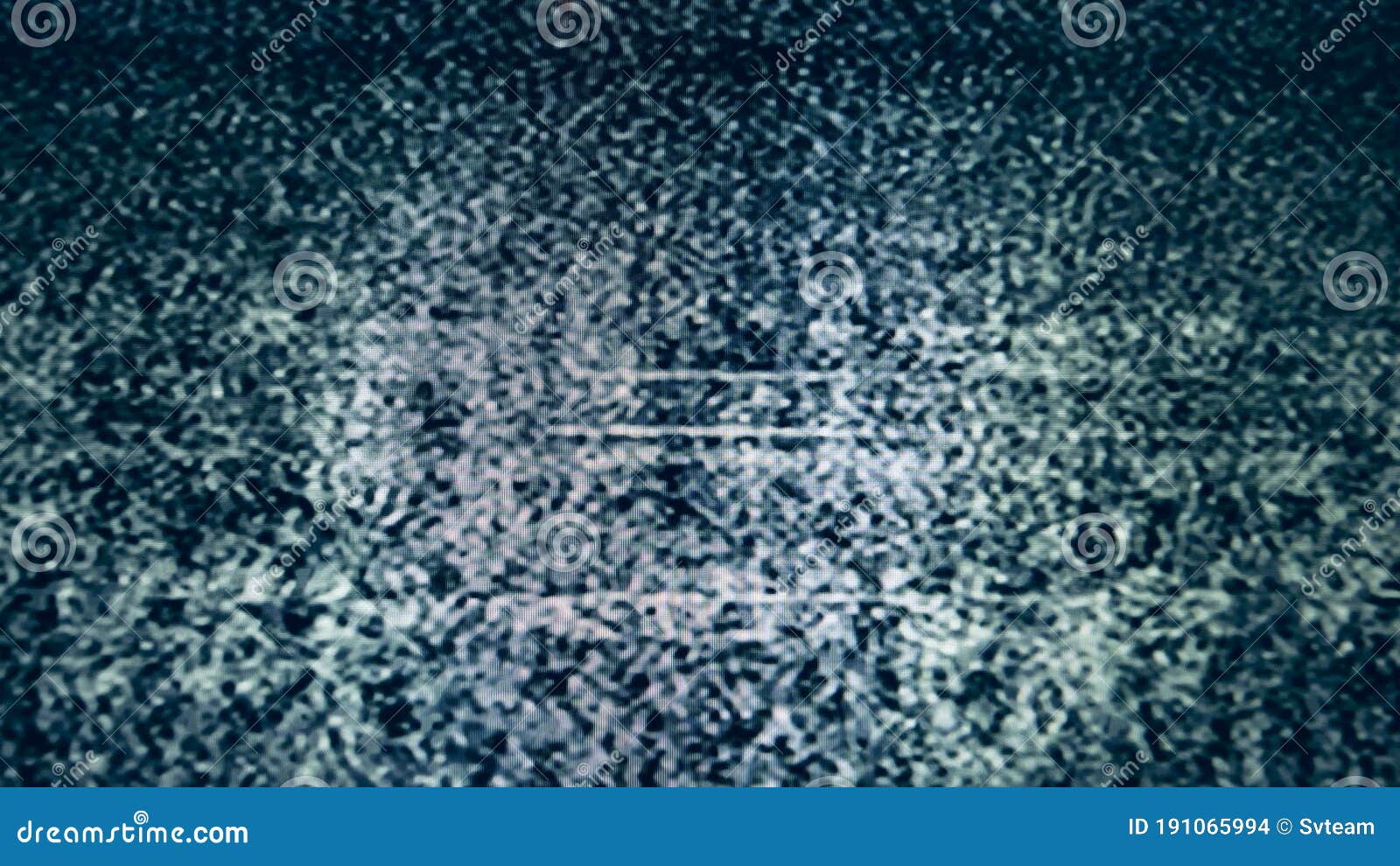 Interference Noise on a Malfunctioning Screen Stock Footage - Video of ...