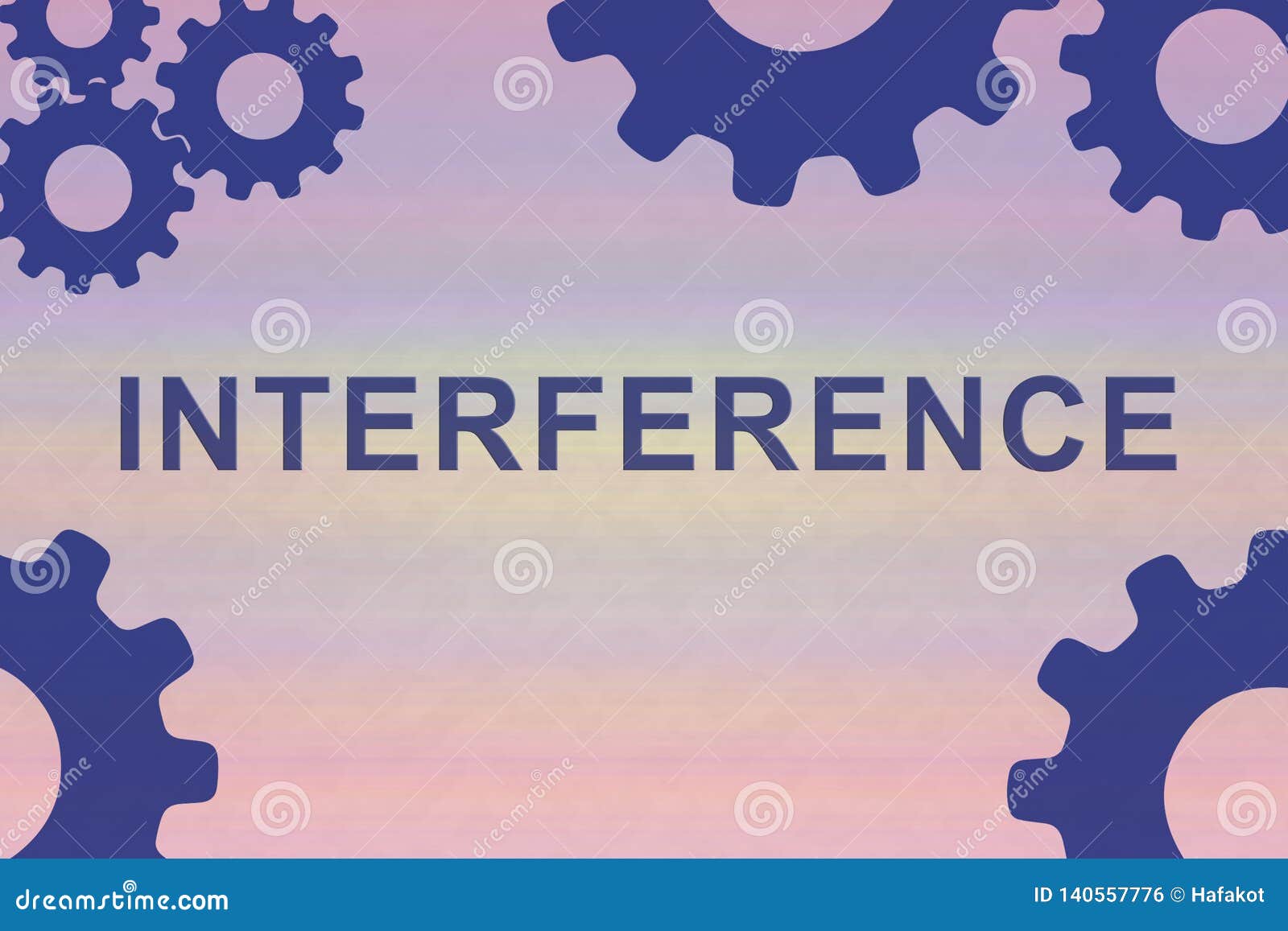 INTERFERENCE - Waves Concept Stock Illustration - Illustration of ...