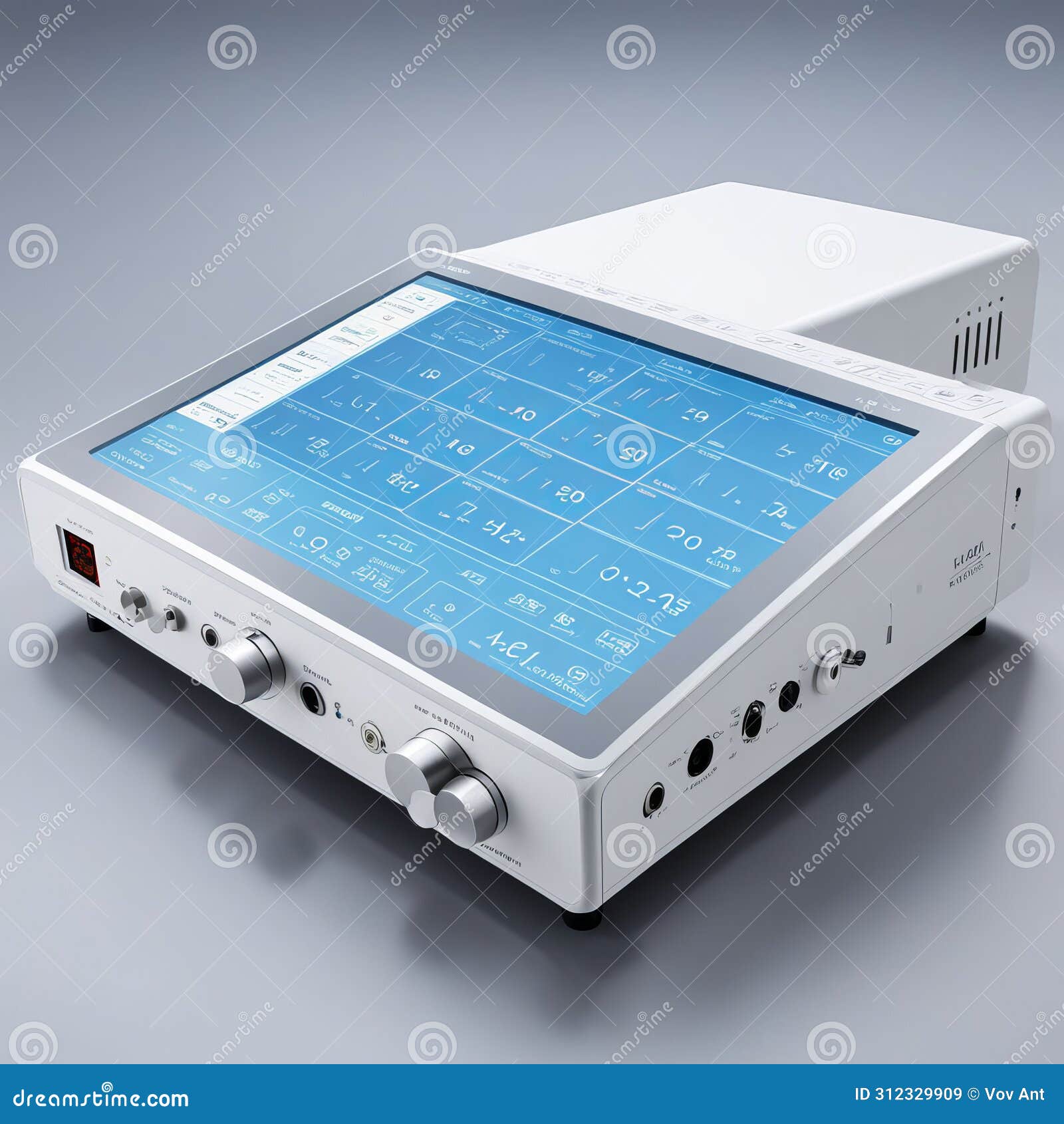 Interferential Current Therapy Device Stock Image - Image of sterile ...