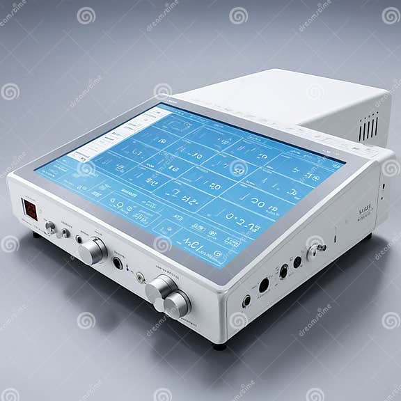 Interferential Current Therapy Device Stock Image - Image of sterile ...