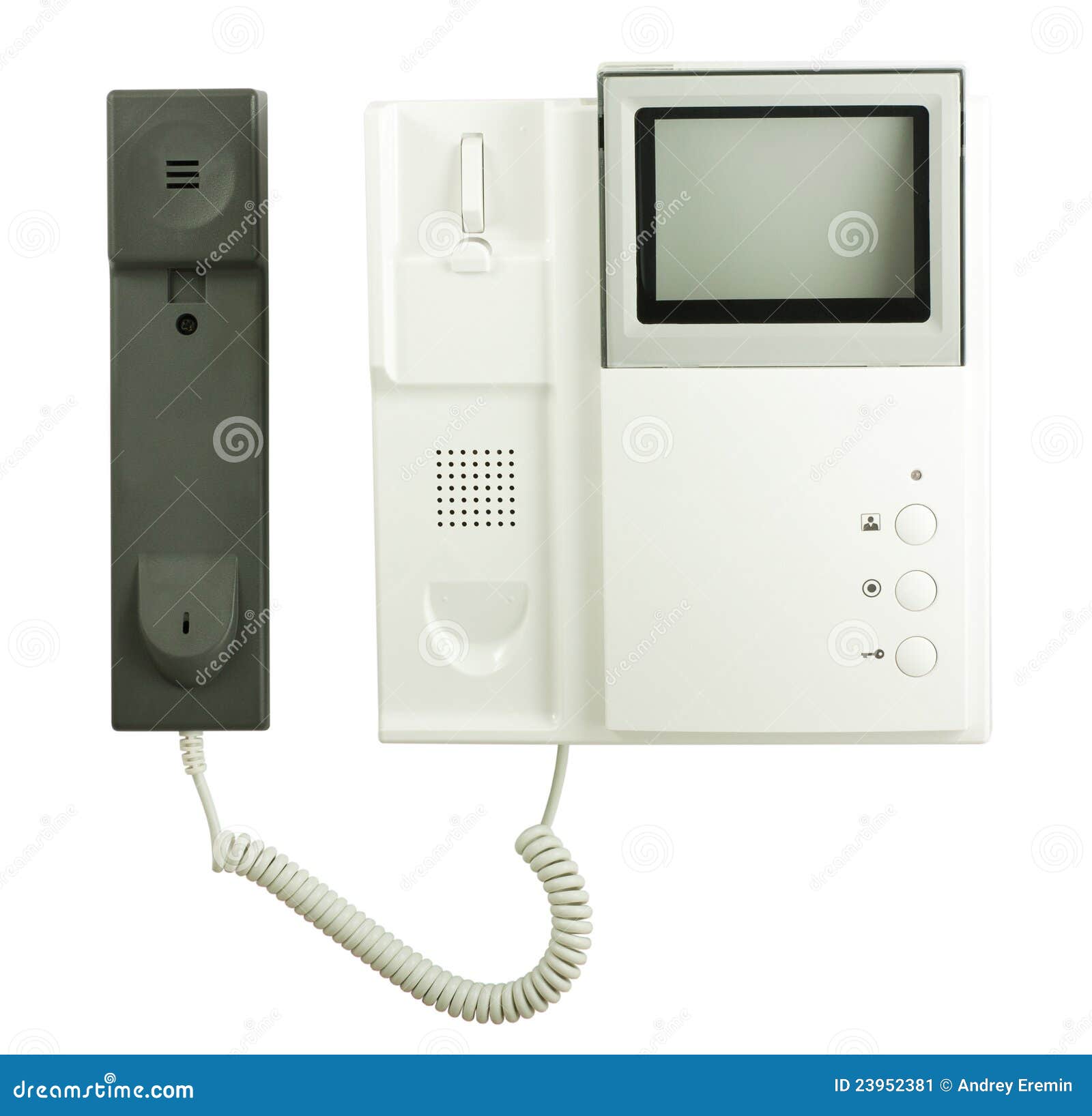 Interfone imagem de stock. Imagem de isolado, marcar - 23952381