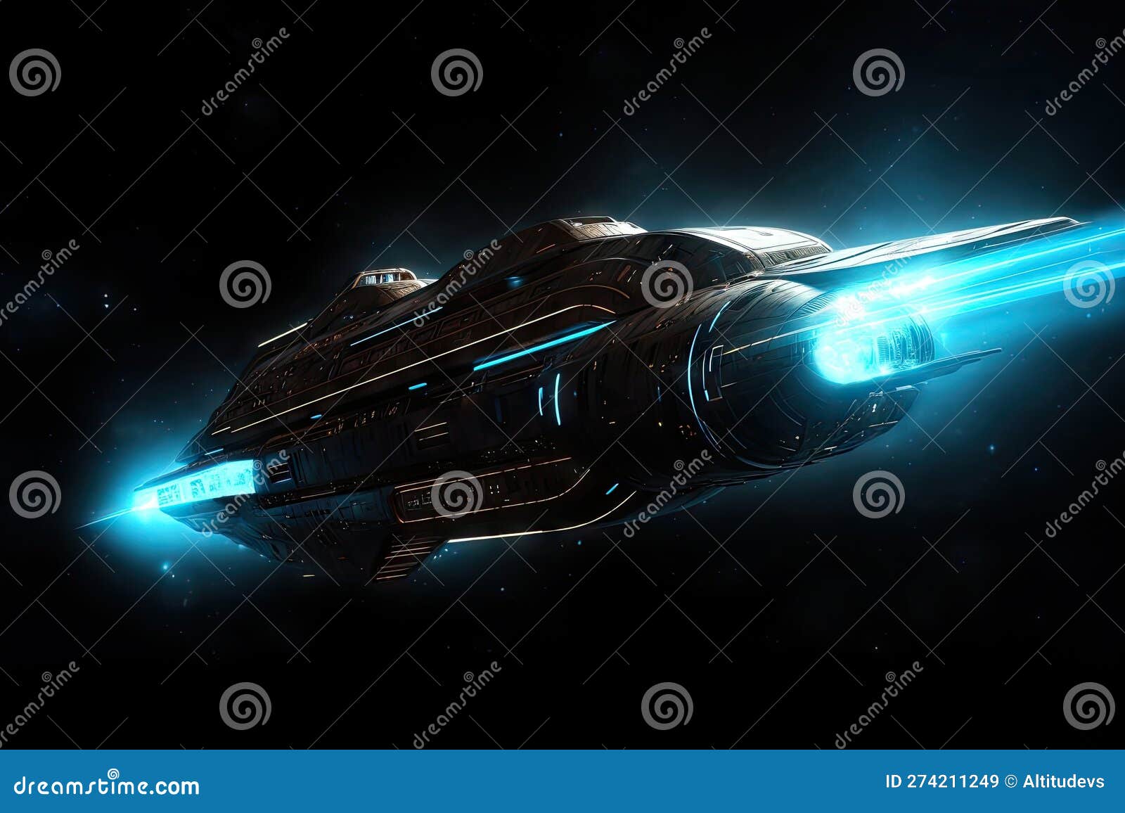Intergalactic Spaceship, Breaking the Light Speed Barrier and Traveling ... Intergalactic Spaceship, Breaking the Light Speed Barrier and Traveling ...