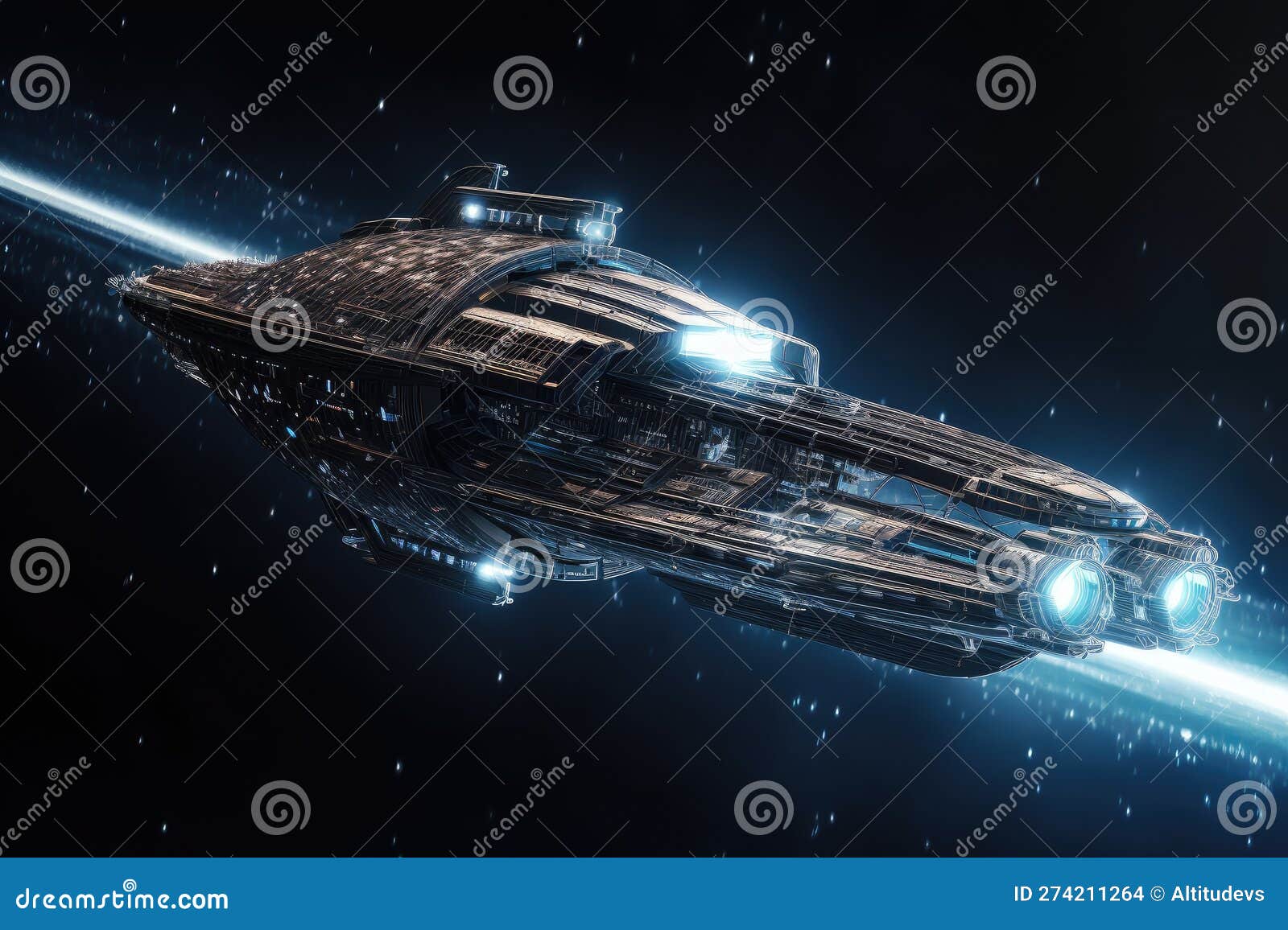 Intergalactic Spaceship, Breaking the Light Speed Barrier and Traveling ... Intergalactic Spaceship, Breaking the Light Speed Barrier and Traveling ...